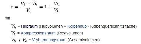So berechnest du das Verdichtungsverhältnis | mofakult