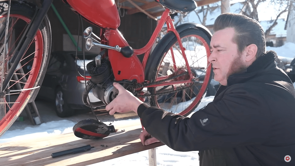 Moped Springt Nicht An