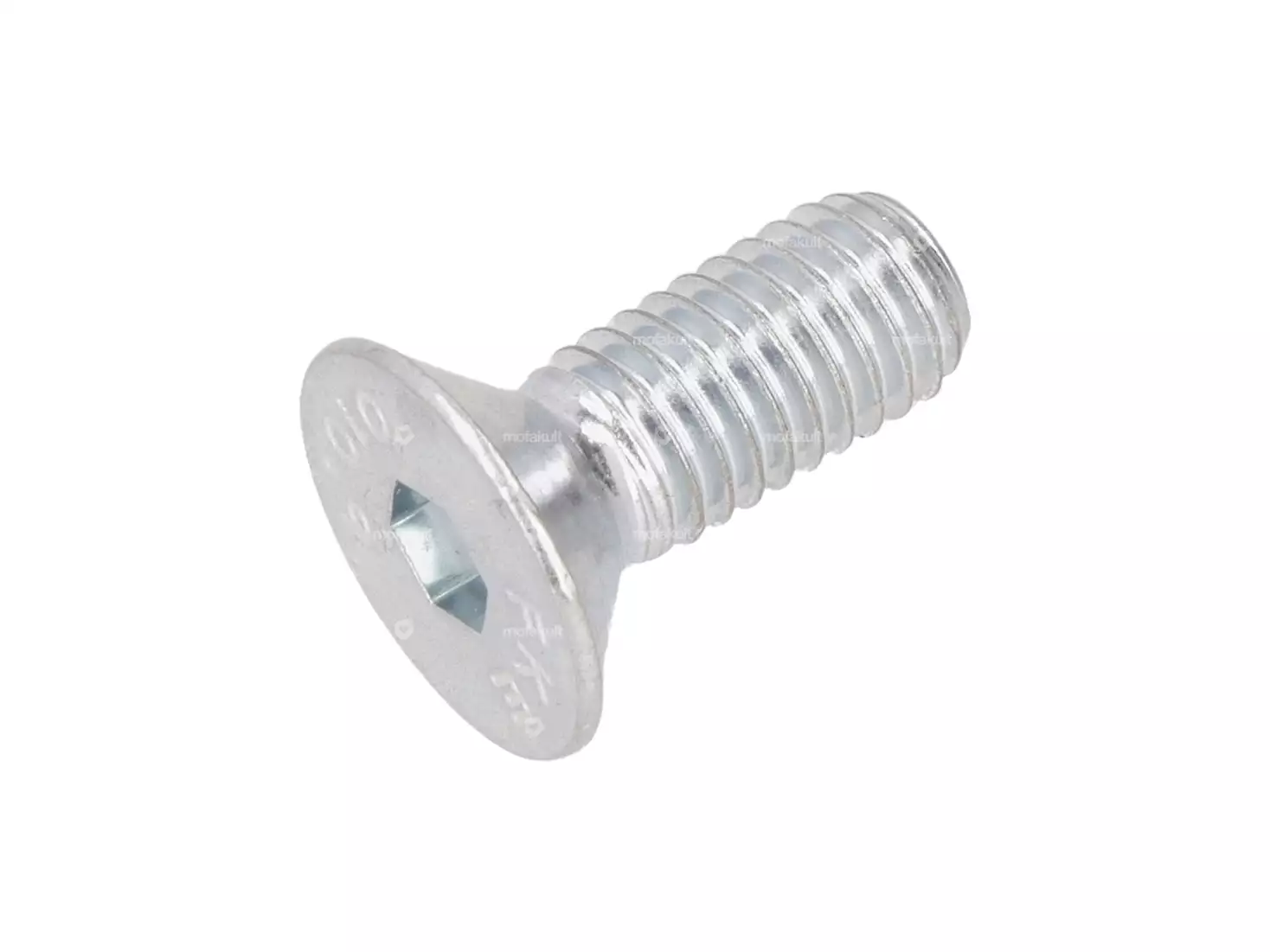 Screw M8x20 countersunk head hexagon socket, galvanized (10.9 strength ...