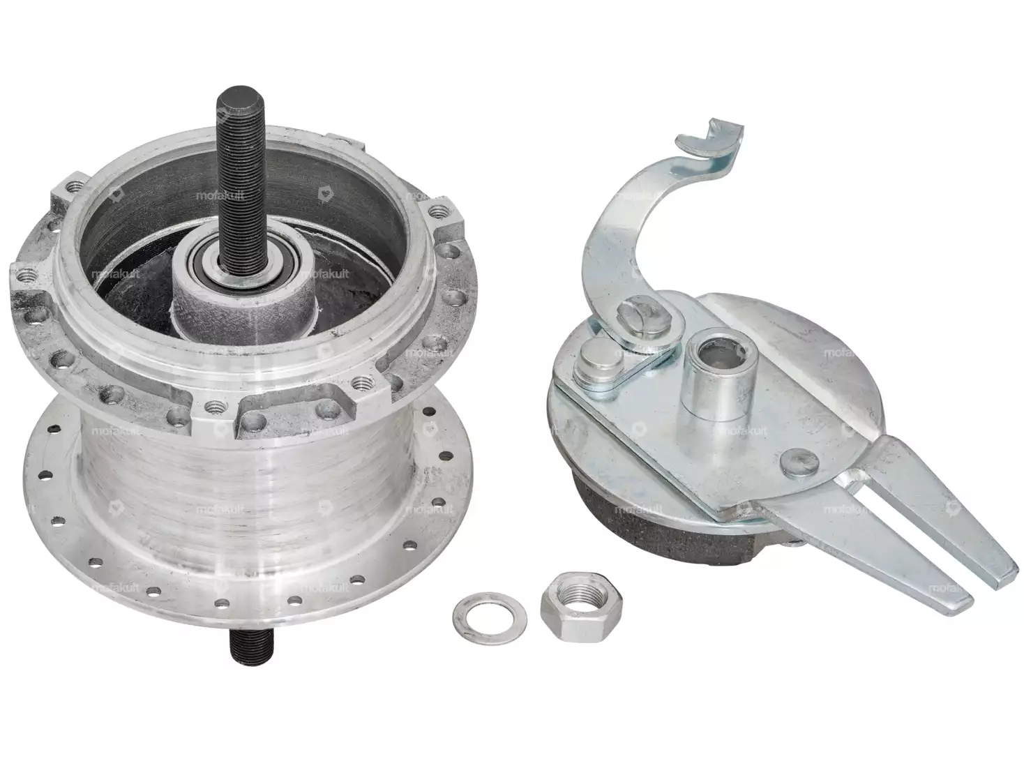 Wheel hub spoke rear aluminum | Puch | mofakult