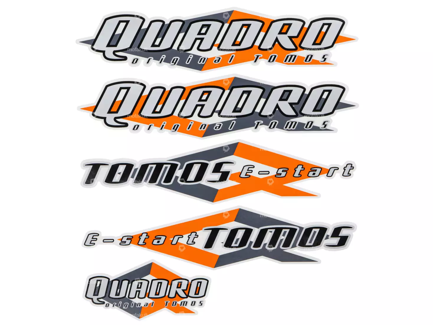 Aufkleber «QUADRO E-START» | Tomos | mofakult
