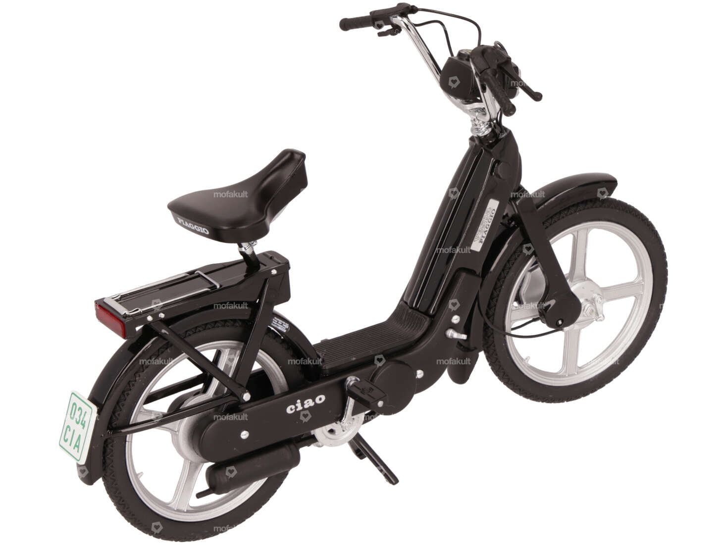 Vespa Piaggio Ciao schwarz Miniatur Modell 1:10 (1A-Qualität) | mofakult