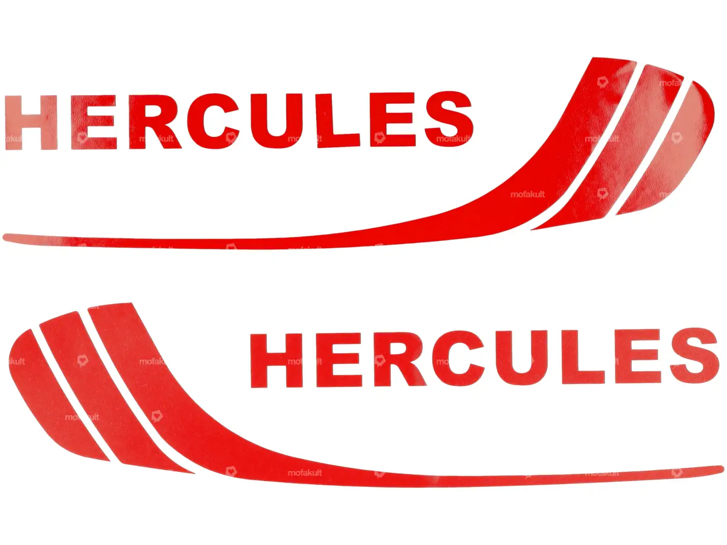 Autocollant réservoir rouge | Hercules Prima, Optima | mofakult