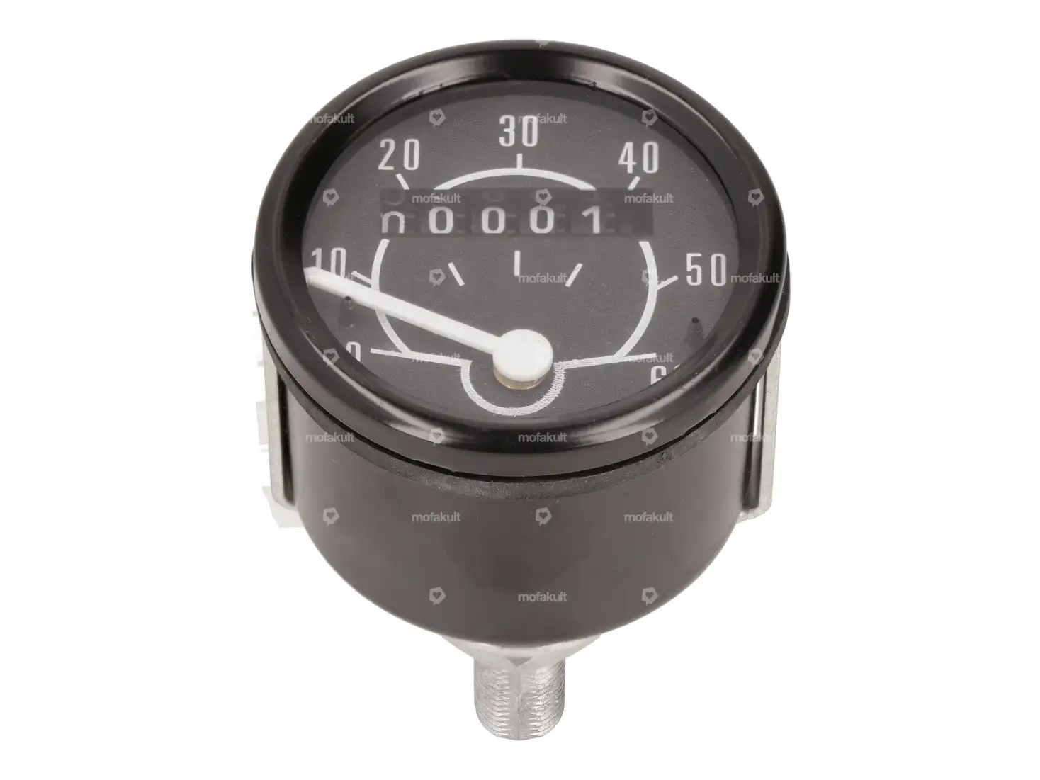 Transval Tacho 60 km/h Ø 48 mm schwarz | mofakult