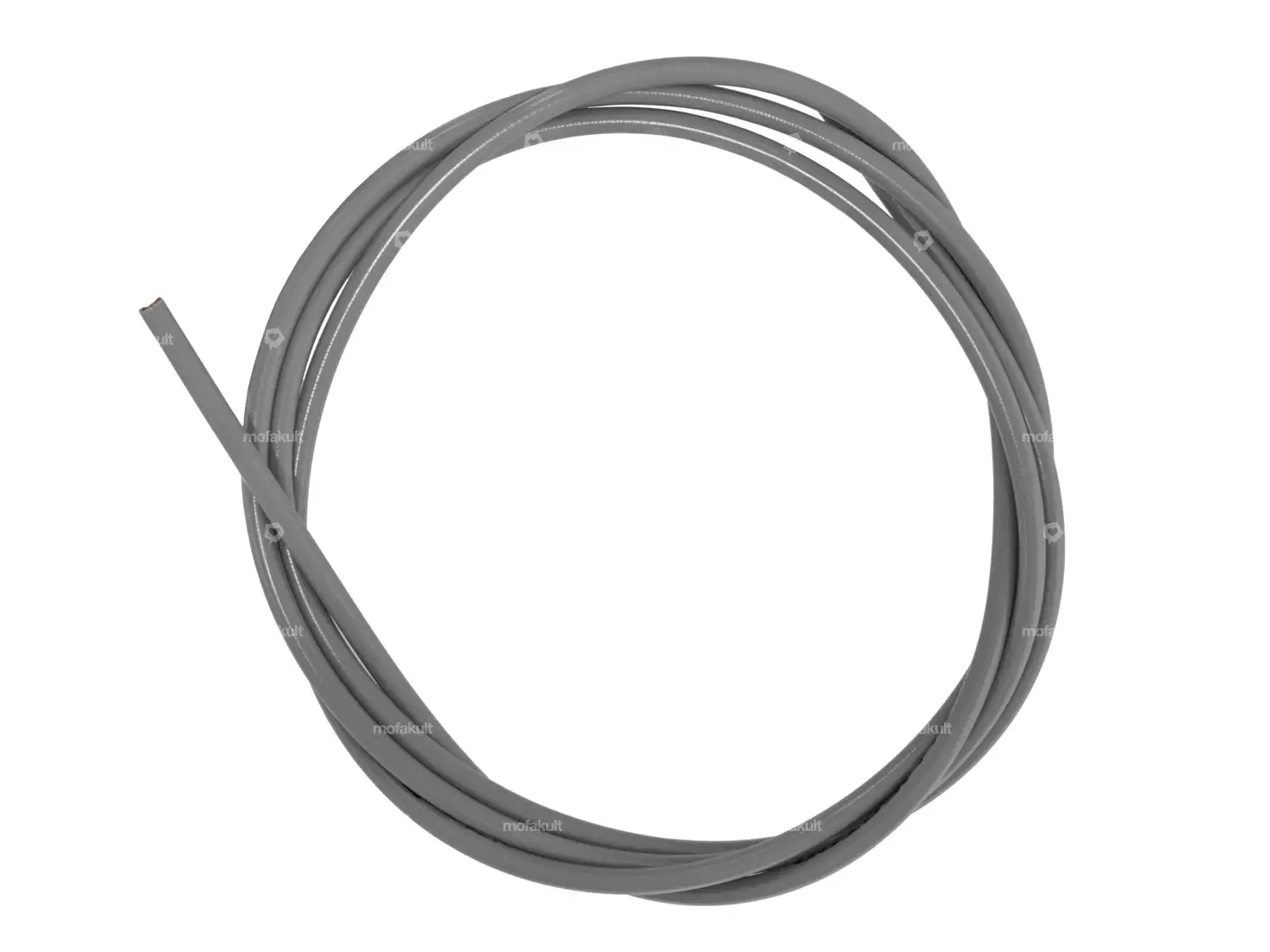 Cable sheath Ø 5 mm gray (per meter) Metal inner sheath | mofakult