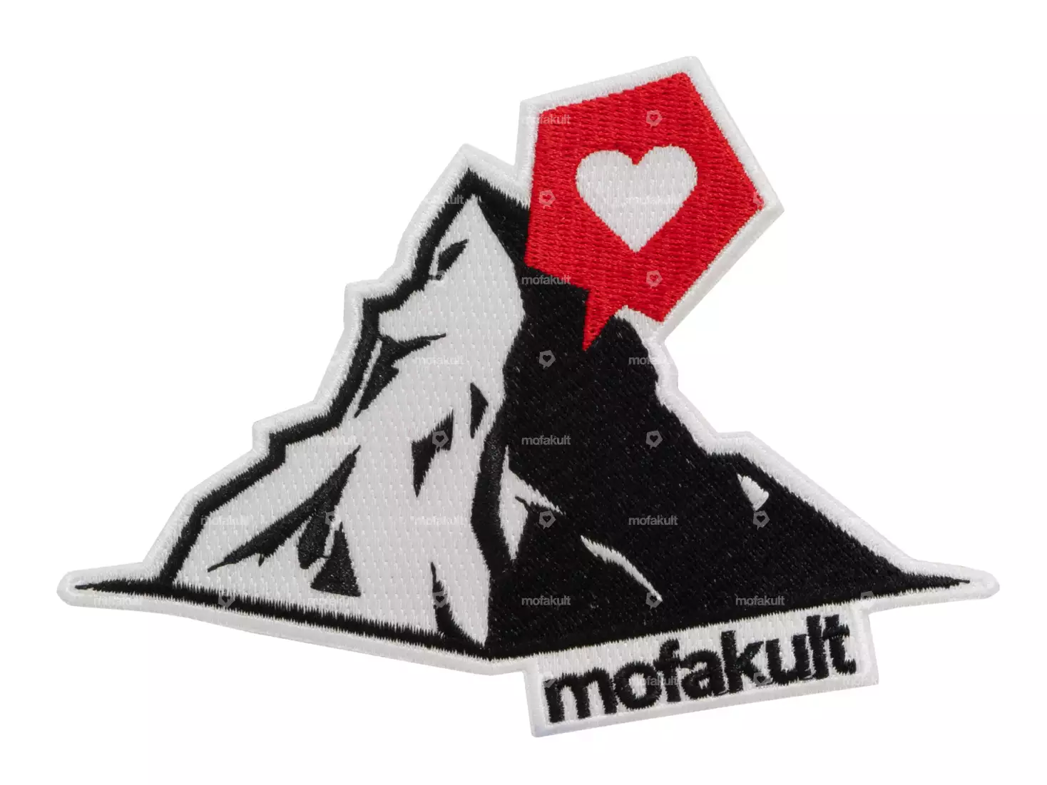 mk-Merch Aufnäher «mofakult» 130 x 95 mm | mofakult
