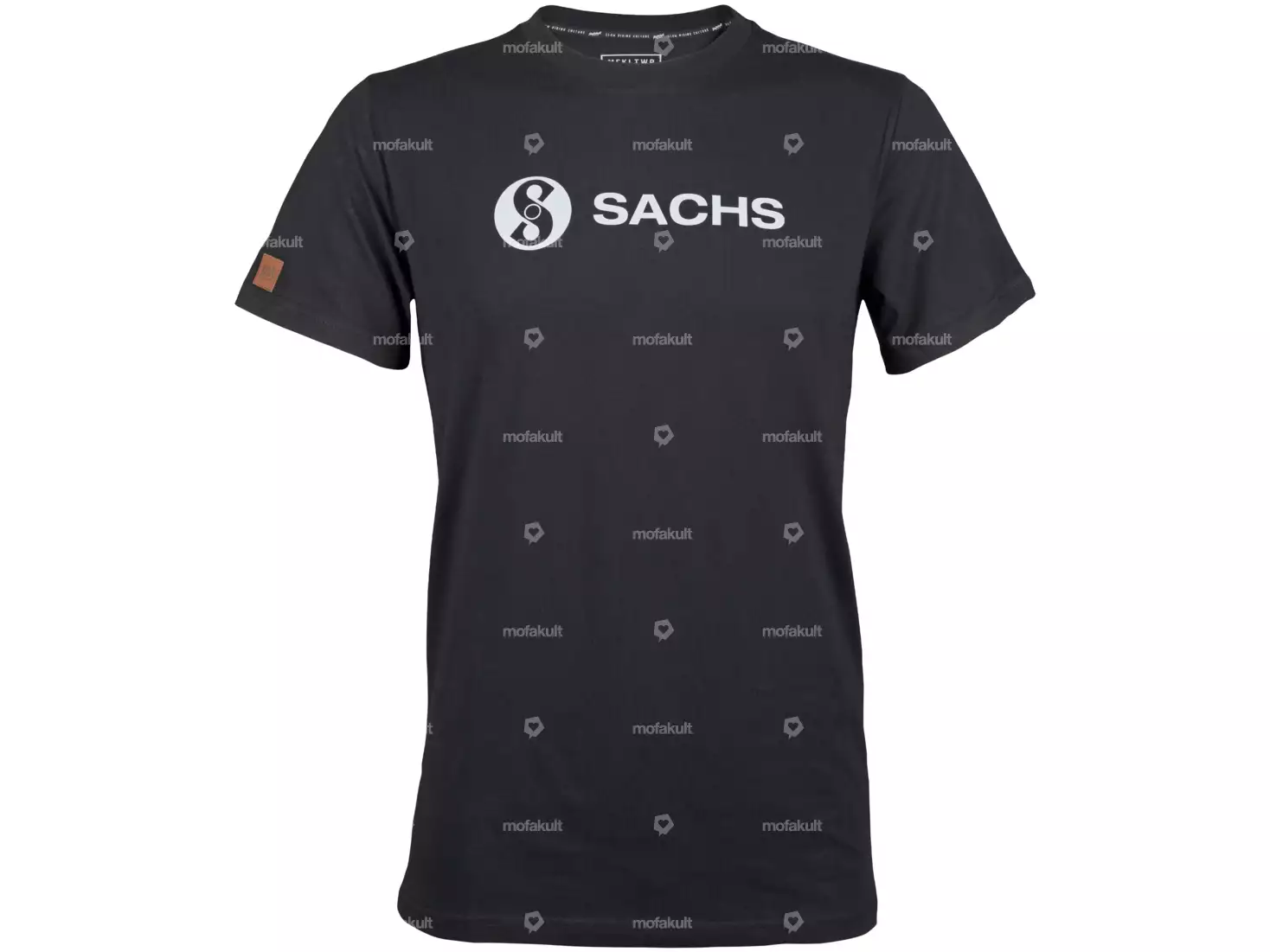 mk-Merch T-Shirt «Sachs» (XS-L) Man Black | mofakult
