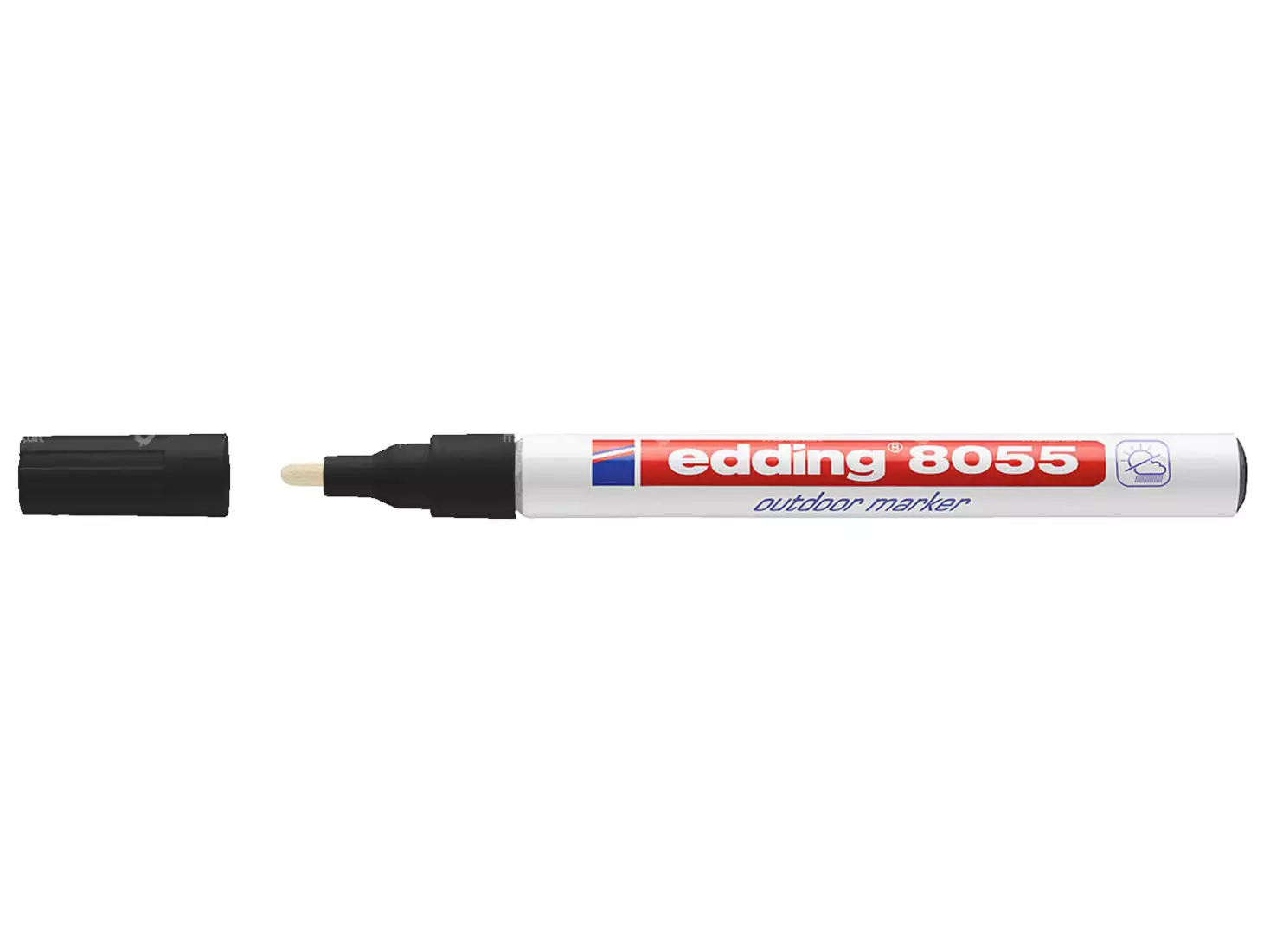 edding 8055 Outdoor Marker 1 - 2 mm schwarz | mofakult