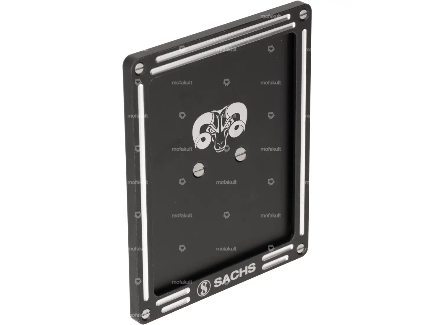 66HEROES Cadre de numérotation Custom "Sachs" noir (version DE) | mofakult