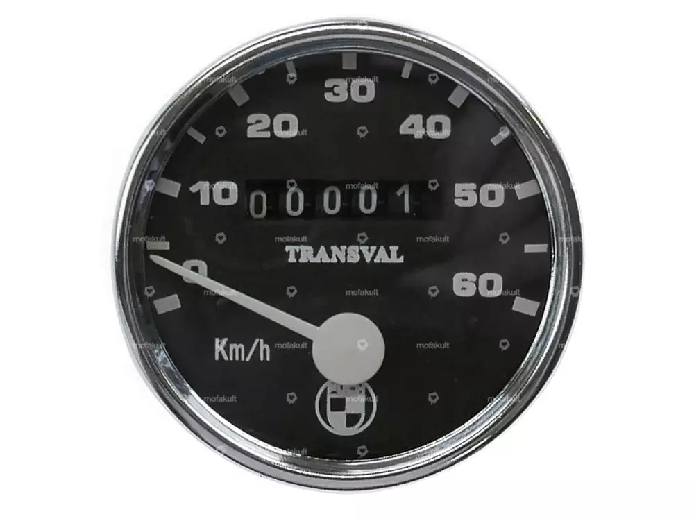 Transval Tacho «Puch» 60 km/h Ø 60 mm | mofakult