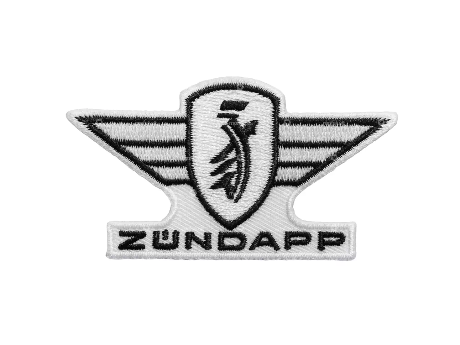 mk-Merch Aufnäher «Zündapp Wappen» 75 x 40 mm | mofakult