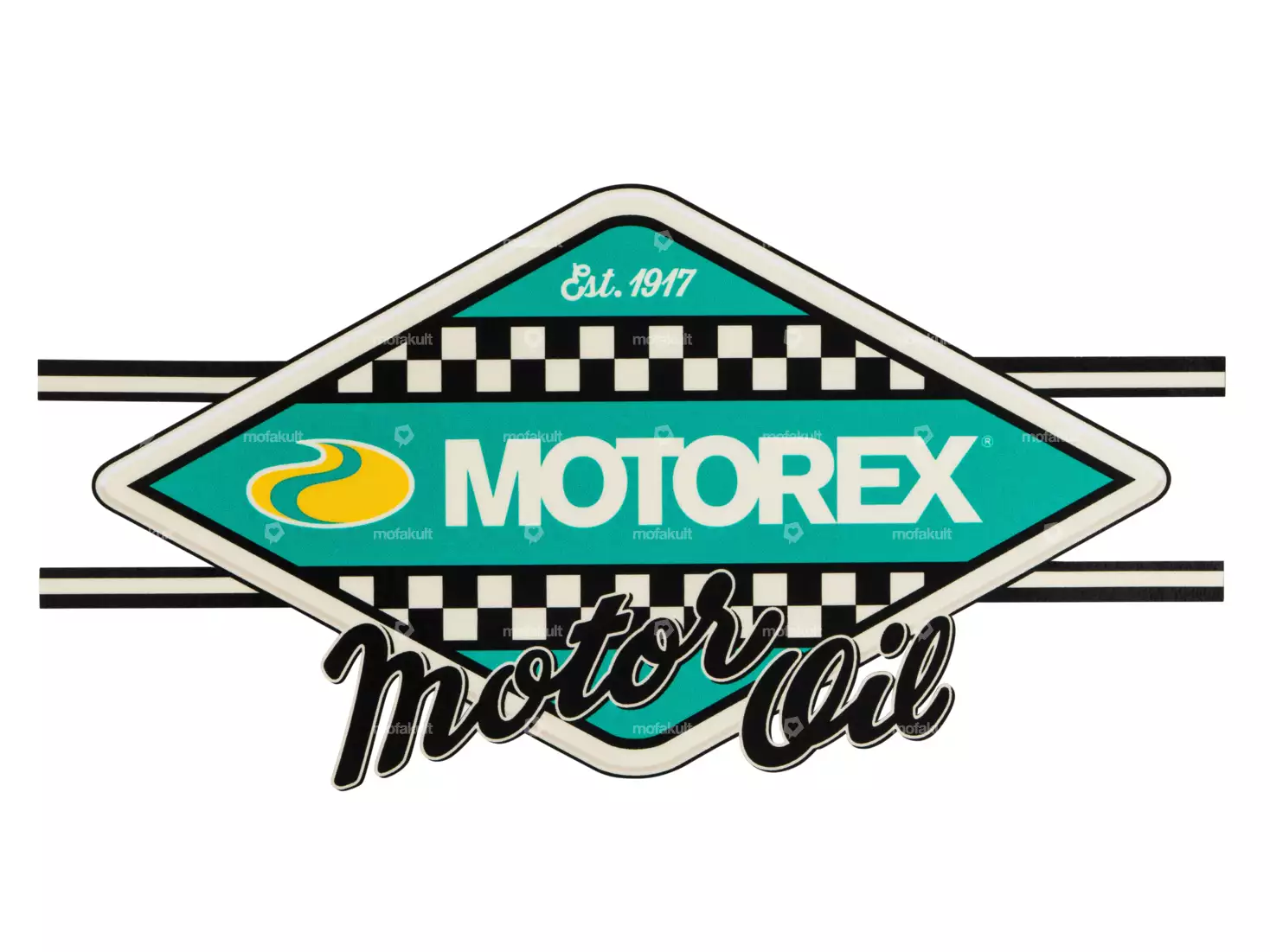 Motorex Classic Aufkleber 160 x 83 mm | mofakult