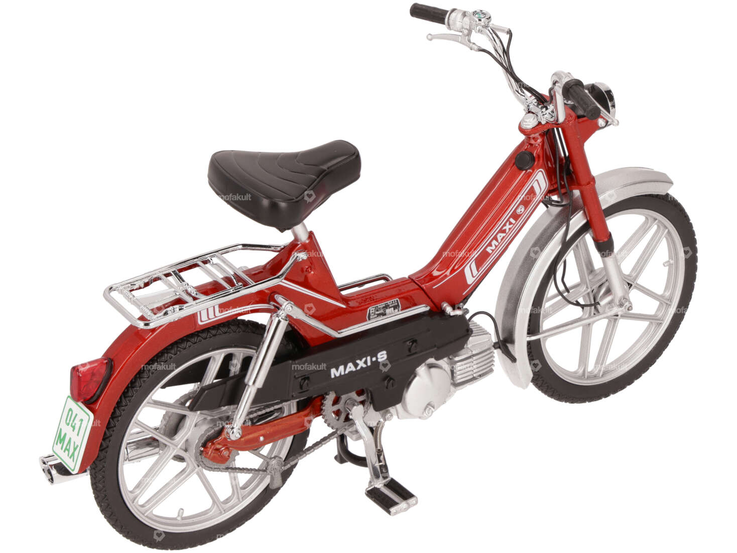 Puch Maxi S red miniature model 1:10 (1A-quality) | mofakult