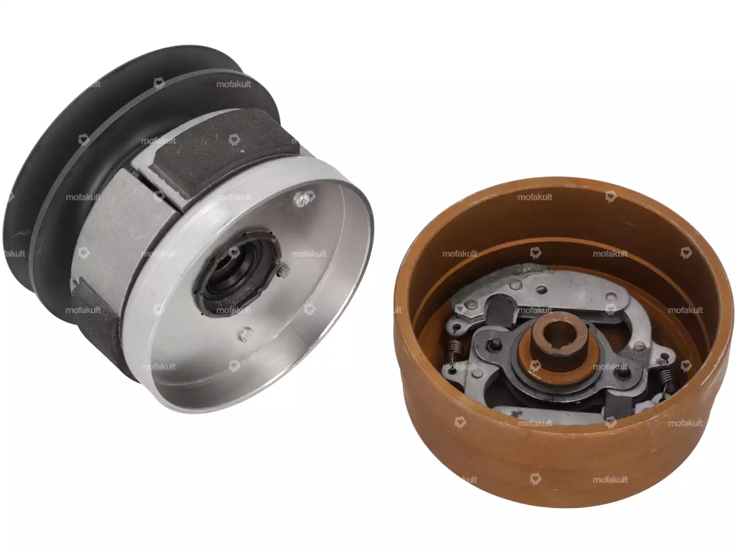 GPO converter with swiing® pulleys Ø 96 mm | Piaggio Ciao, SI, Bravo, Boxer | mofakult