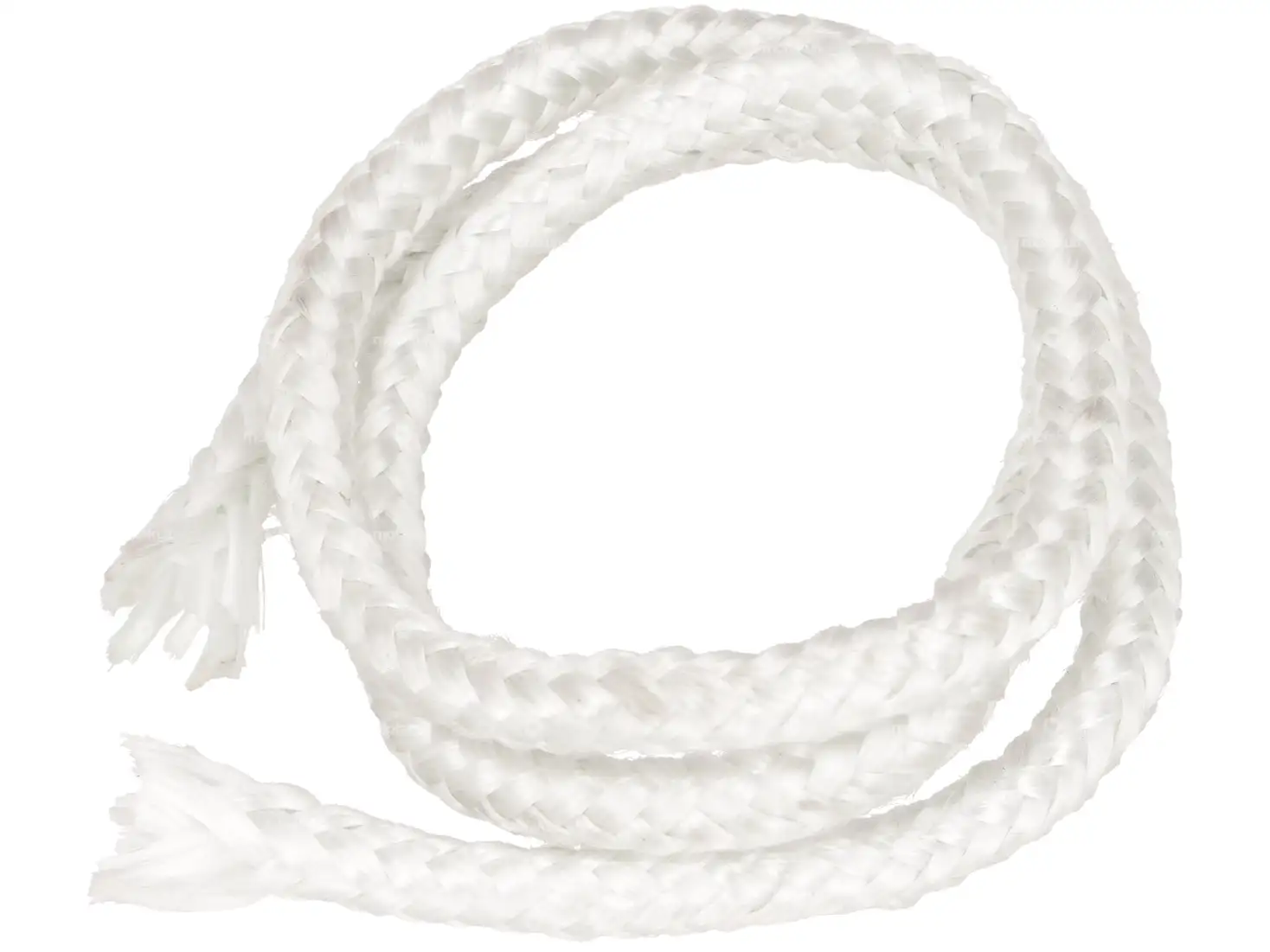 VITCAS sealing cord 10 mm glass fiber solid white (per meter) | mofakult