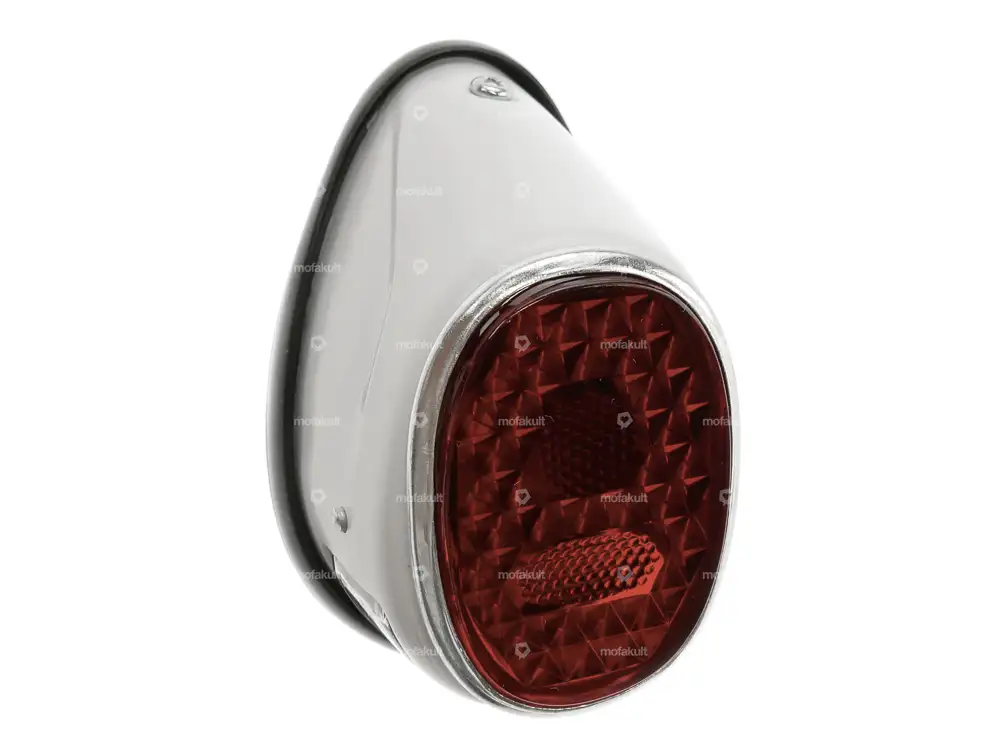 GPO rear light Classic with white base | mofakult