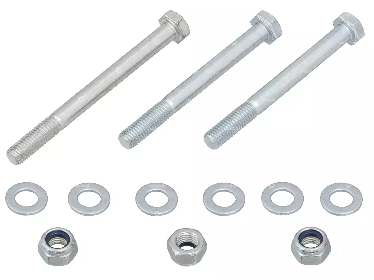 GPO screw set for engine mounting, galvanized | Puch | mofakult