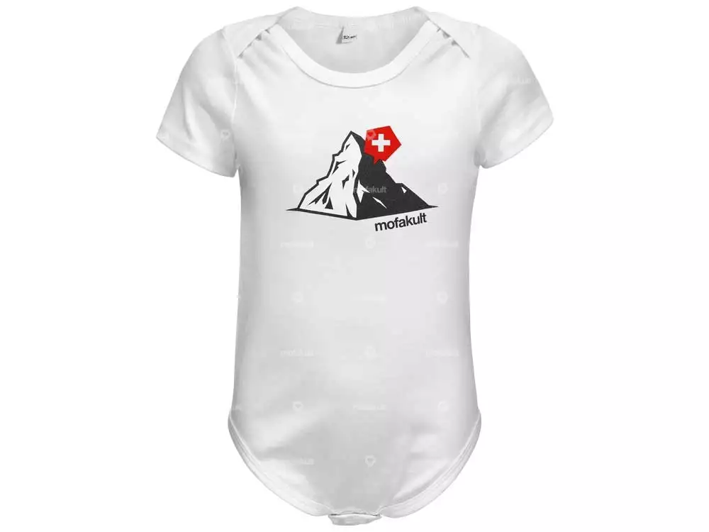 mk-Merch mofakult Strampler Matterhorn White Babies (3 - 18 Monate ...