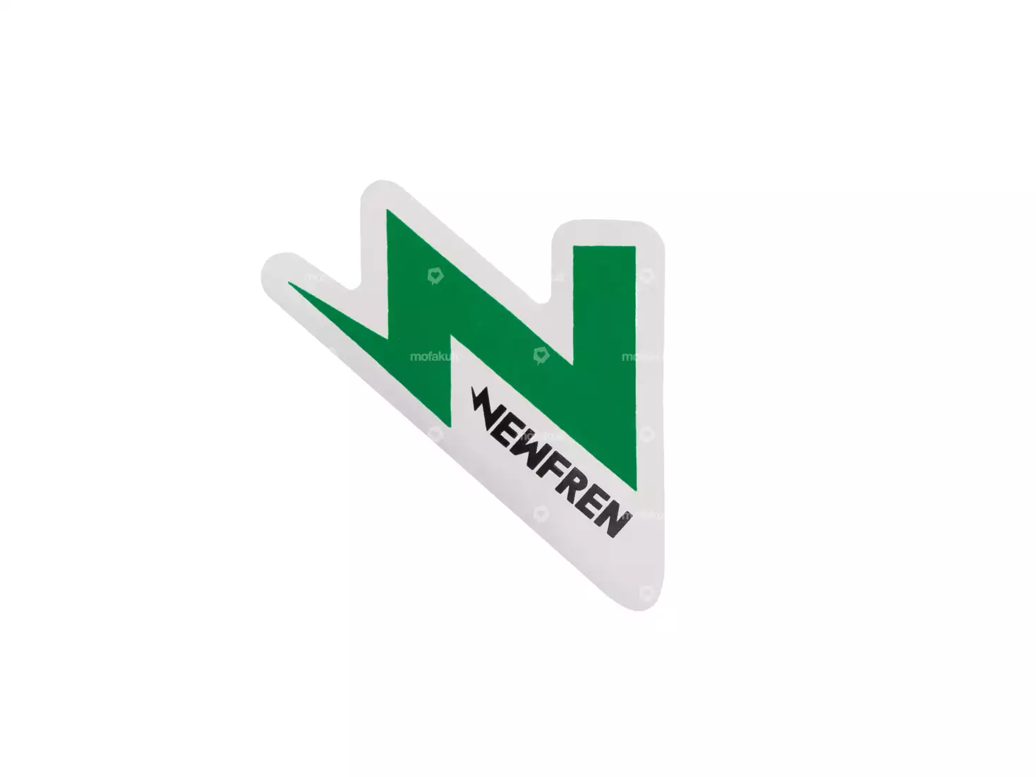 NewFren Aufkleber «N» weiss | mofakult