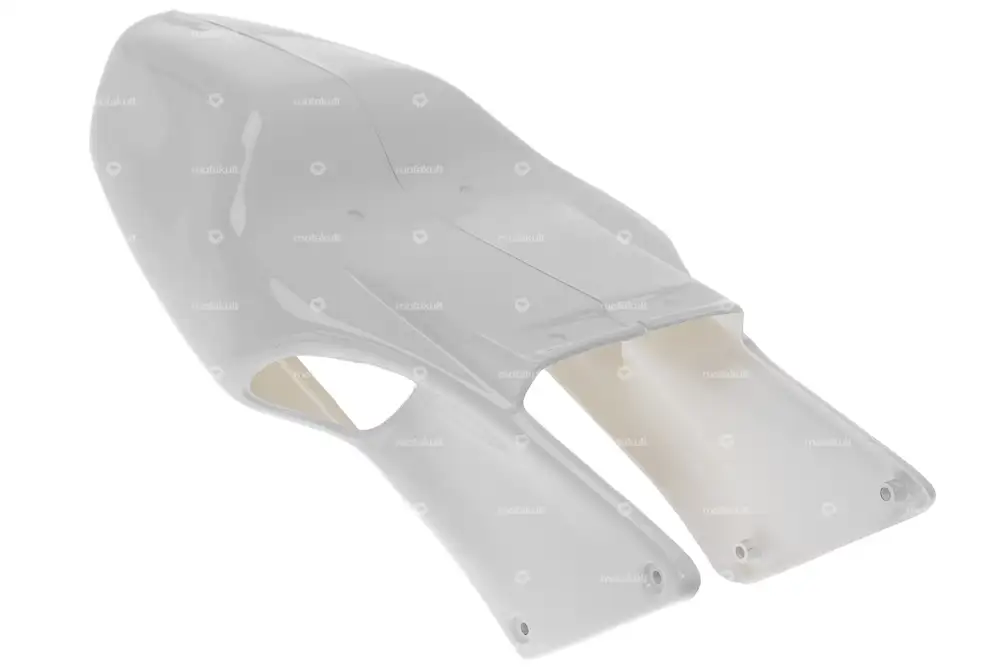 Polini racing shell "911" plastic white | mofakult