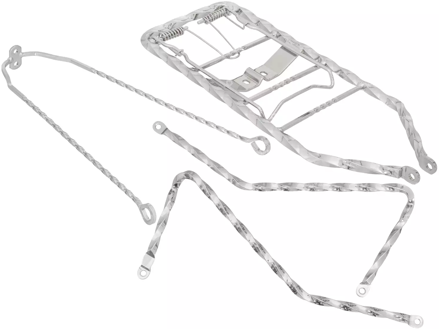 GPO attachment parts set "Chopper" turned bars | Puch Maxi S | mofakult