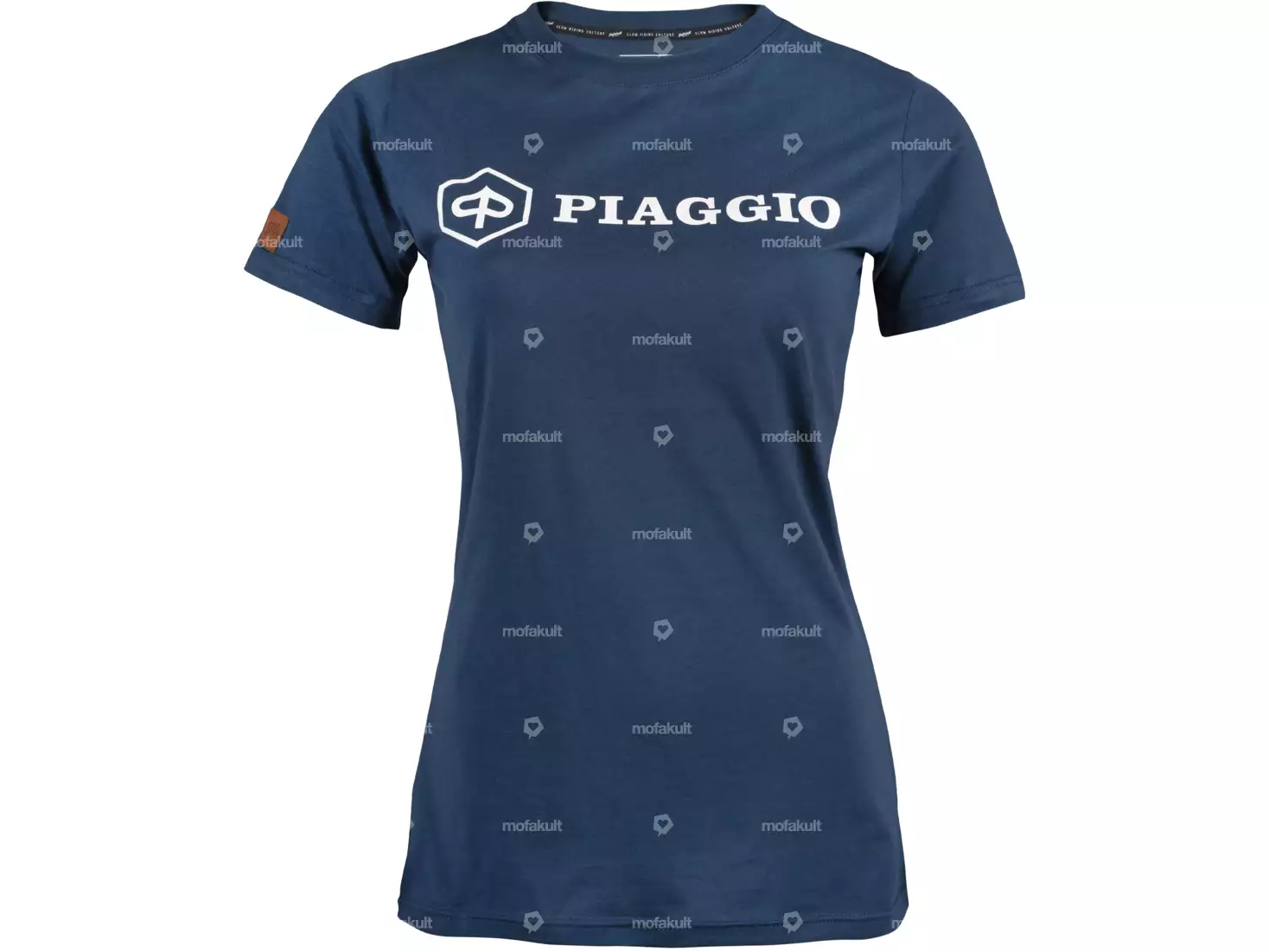 mk-Merch T-Shirt «Piaggio» (S-XXL) Woman Dark Blue | mofakult