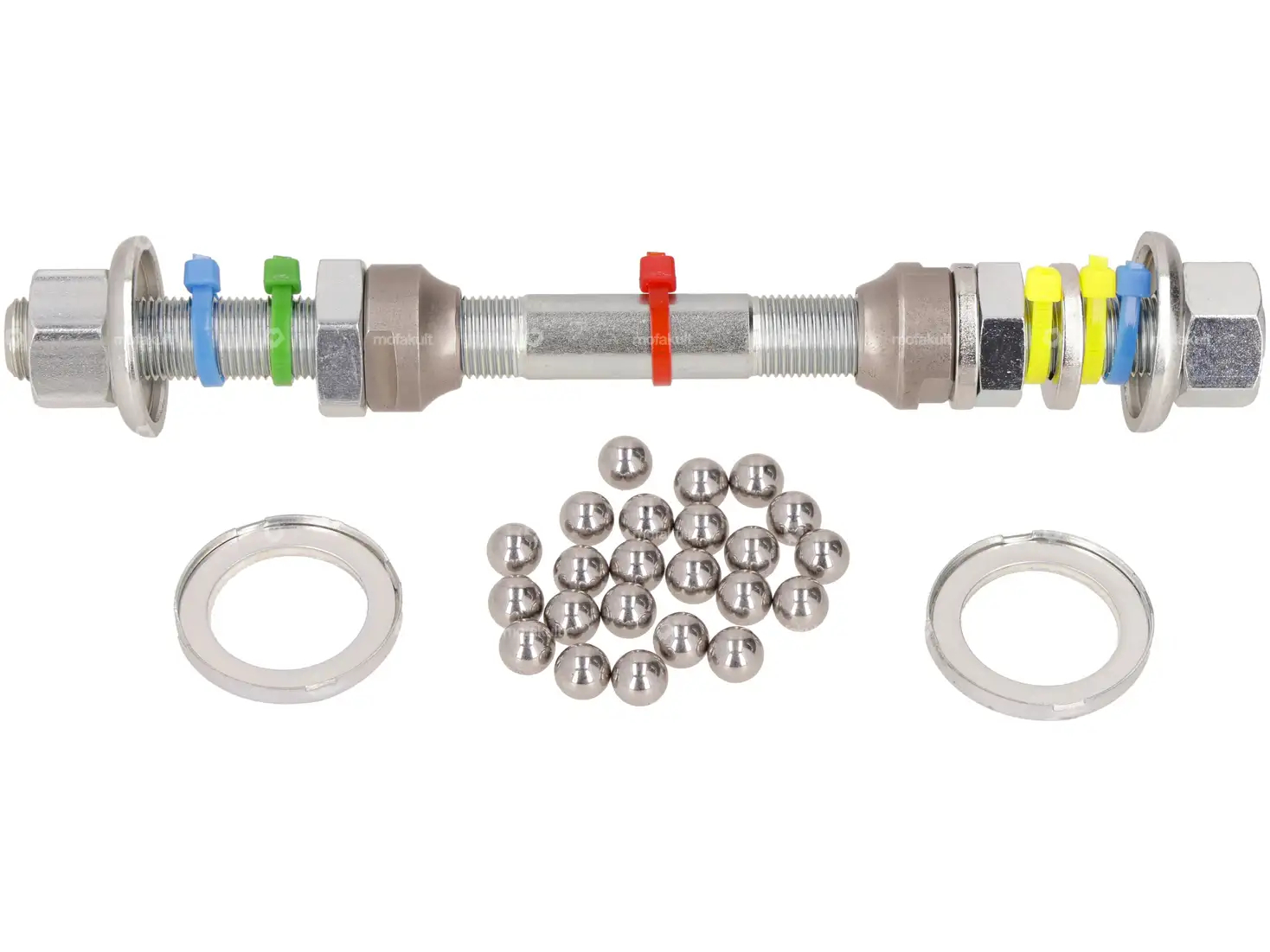swiing® revival wheel axle set front wheel | Piaggio Grillo | mofakult