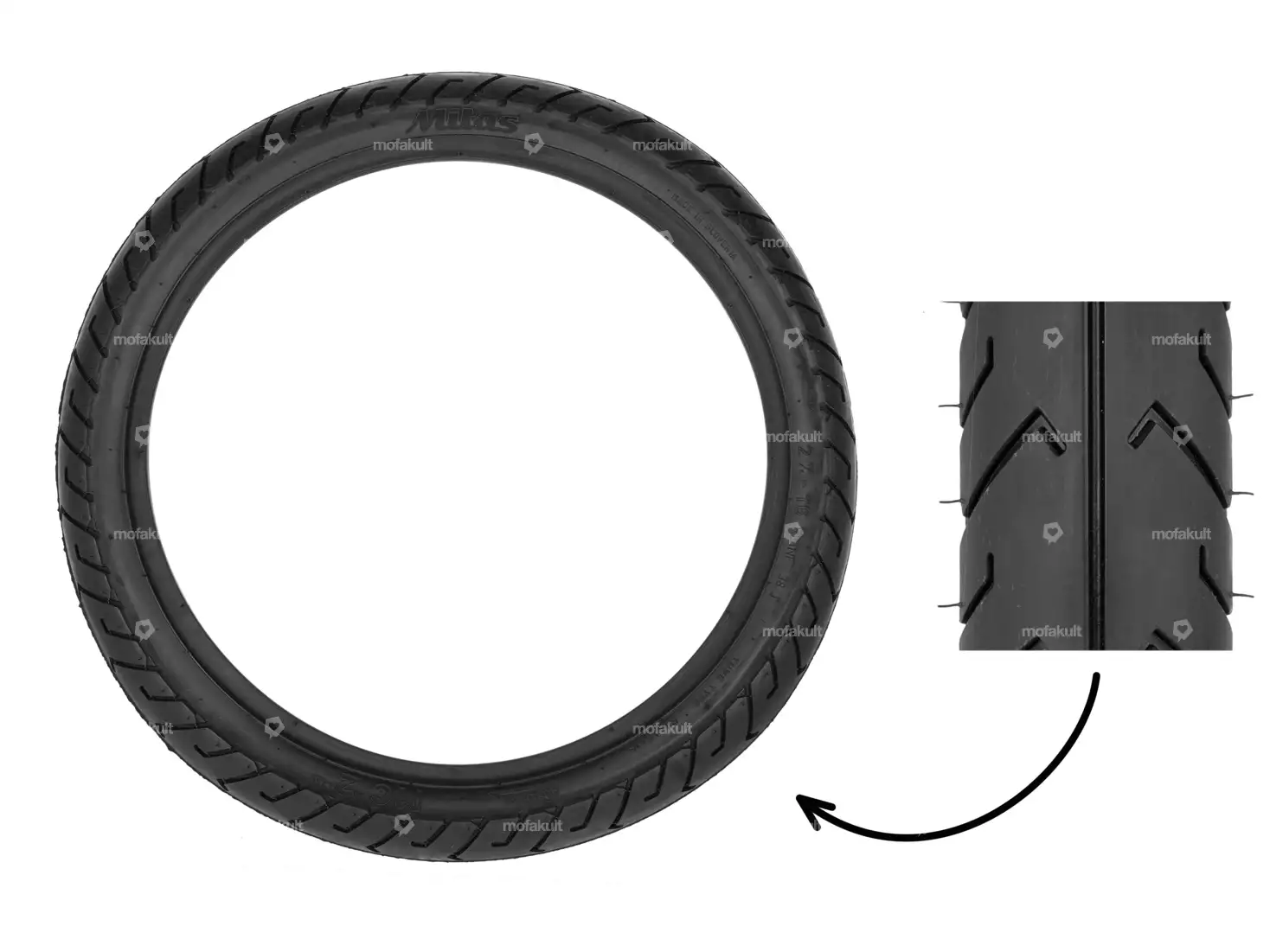 Mitas 2.25 x 16" MC2 semi-slick tires | mofakult