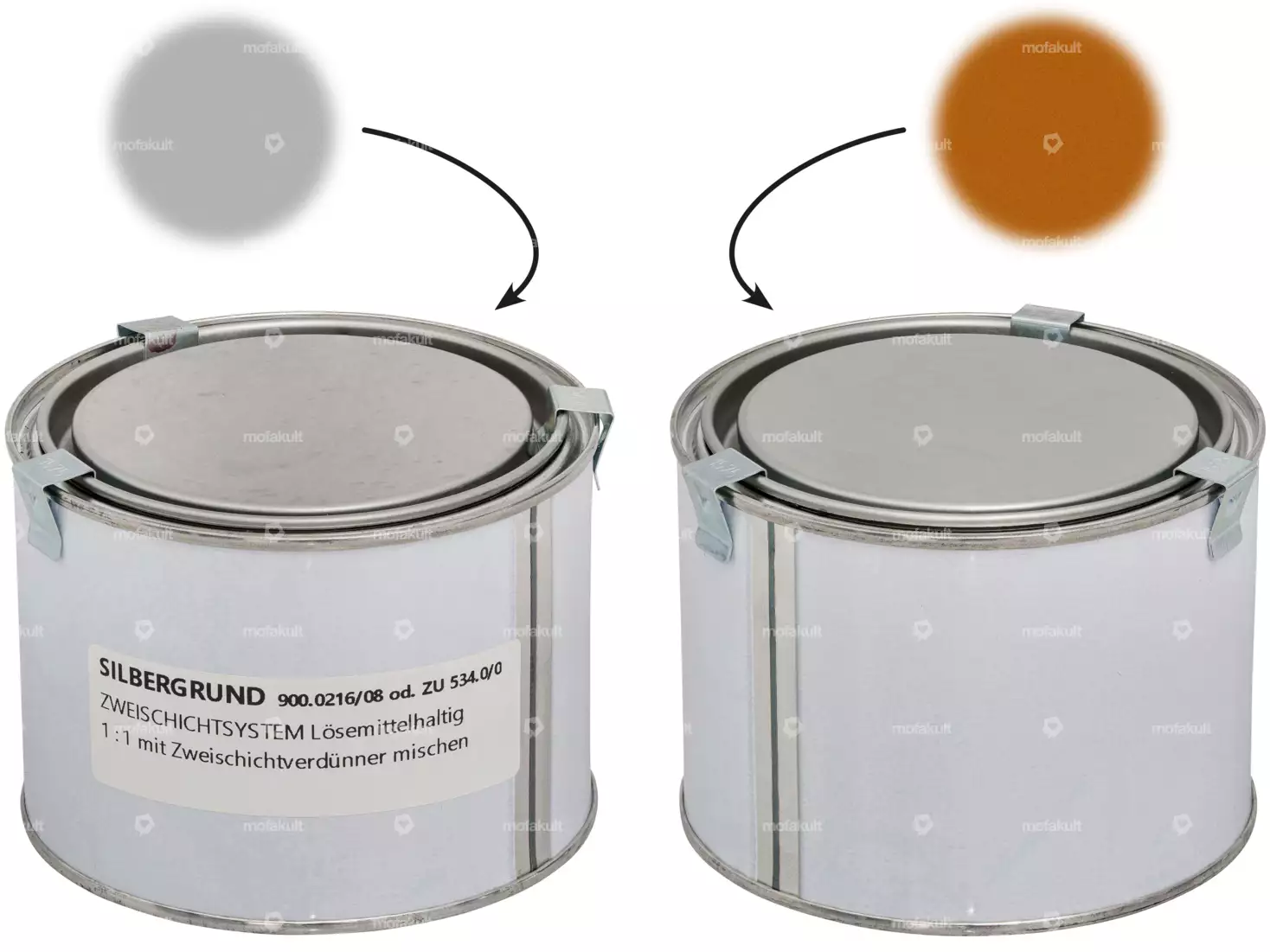 Originalfarbe Goldbronze | Puch X30 NL / Velux | mofakult