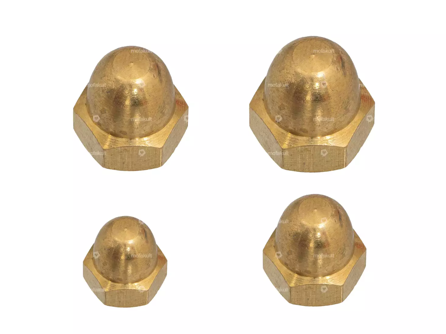Hutmutter M4 - M10 Messing | mofakult