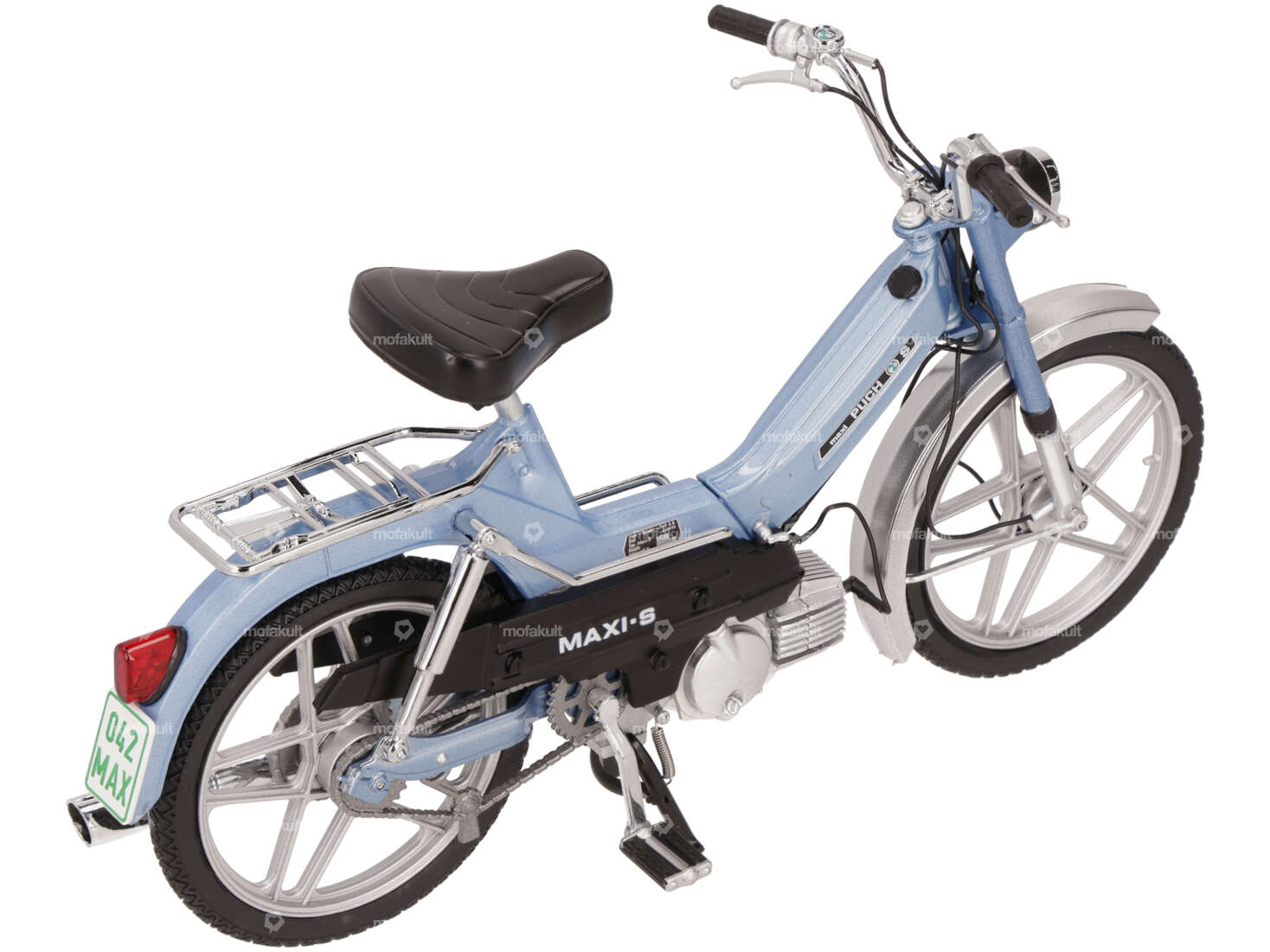 Puch Maxi S hellblau Miniatur Modell 1:10 (1A-Qualität) | mofakult