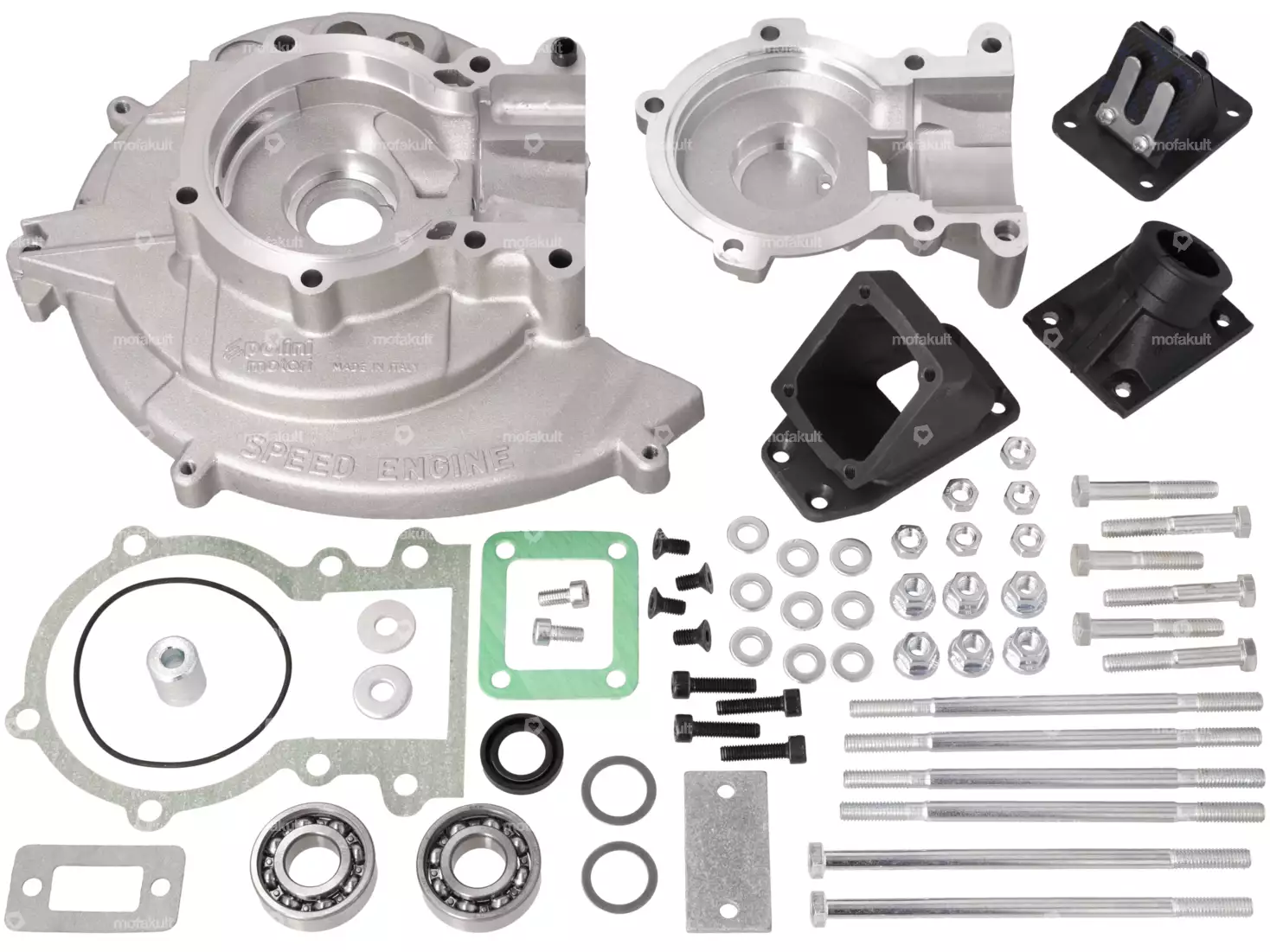 Polini EVO REED Motorgehäuse | Piaggio Ciao, SI, Bravo, Grillo | mofakult