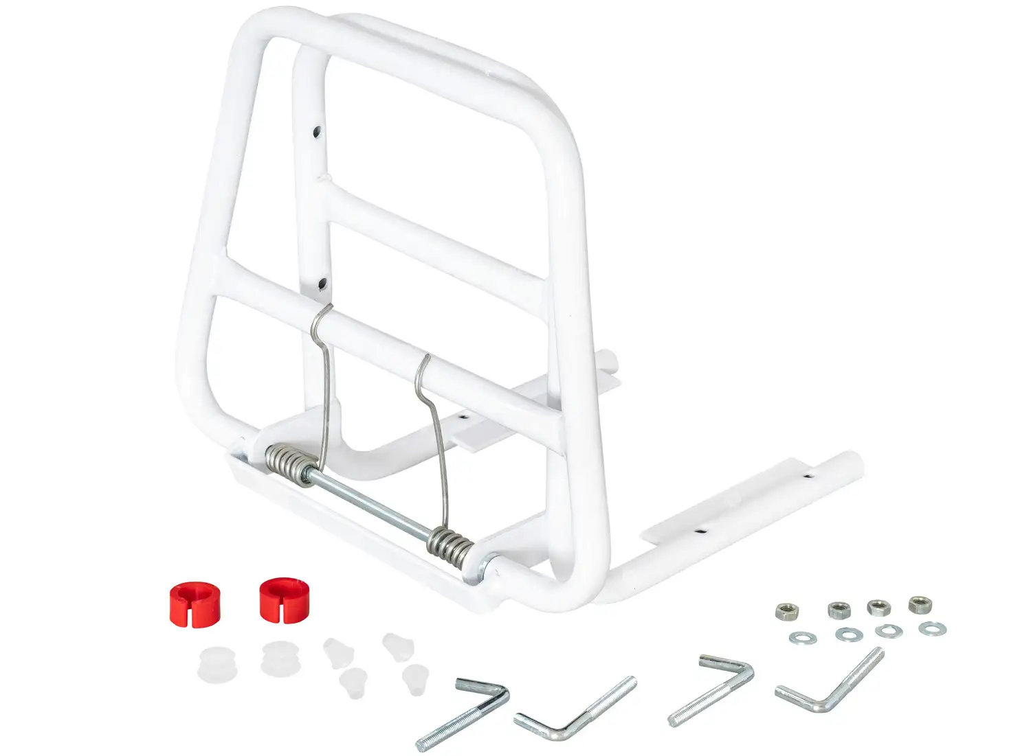 Zusatz-Gepäckträger hinten weiss NOS | Piaggio Ciao | mofakult