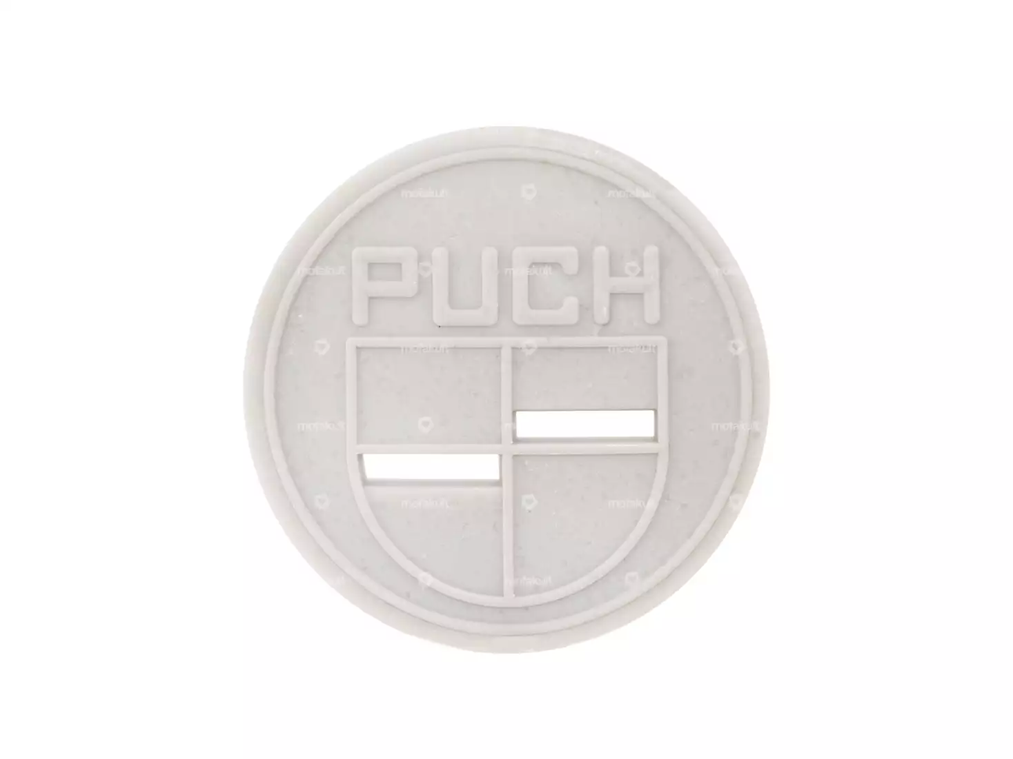 swiing® revival Emblem «Puch» Zündungsdeckel grau | mofakult