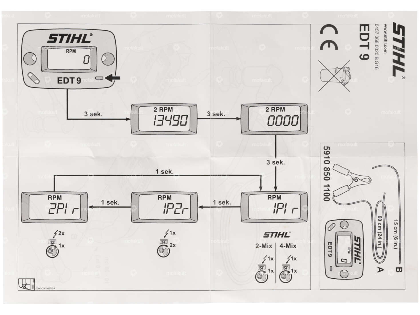 STIHL Drehzahlmesser EDT 9 | mofakult