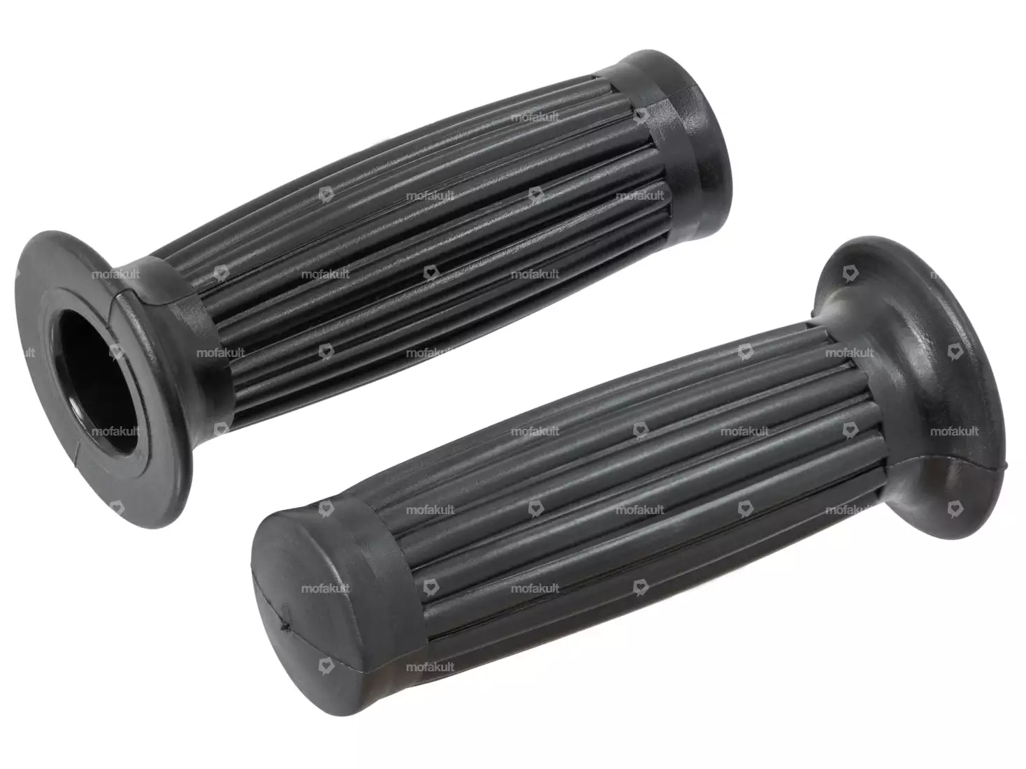 Grips grooved black | Piaggio Ciao, Bravo, Boxer | mofakult