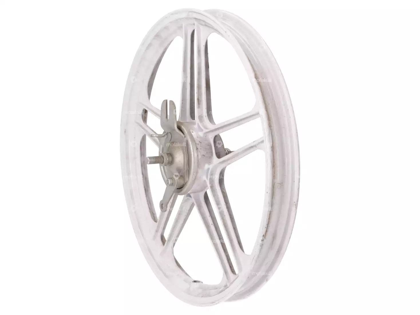Grimeca Felge Alu 16" vorne weiss (5/10 Speiche) | mofakult