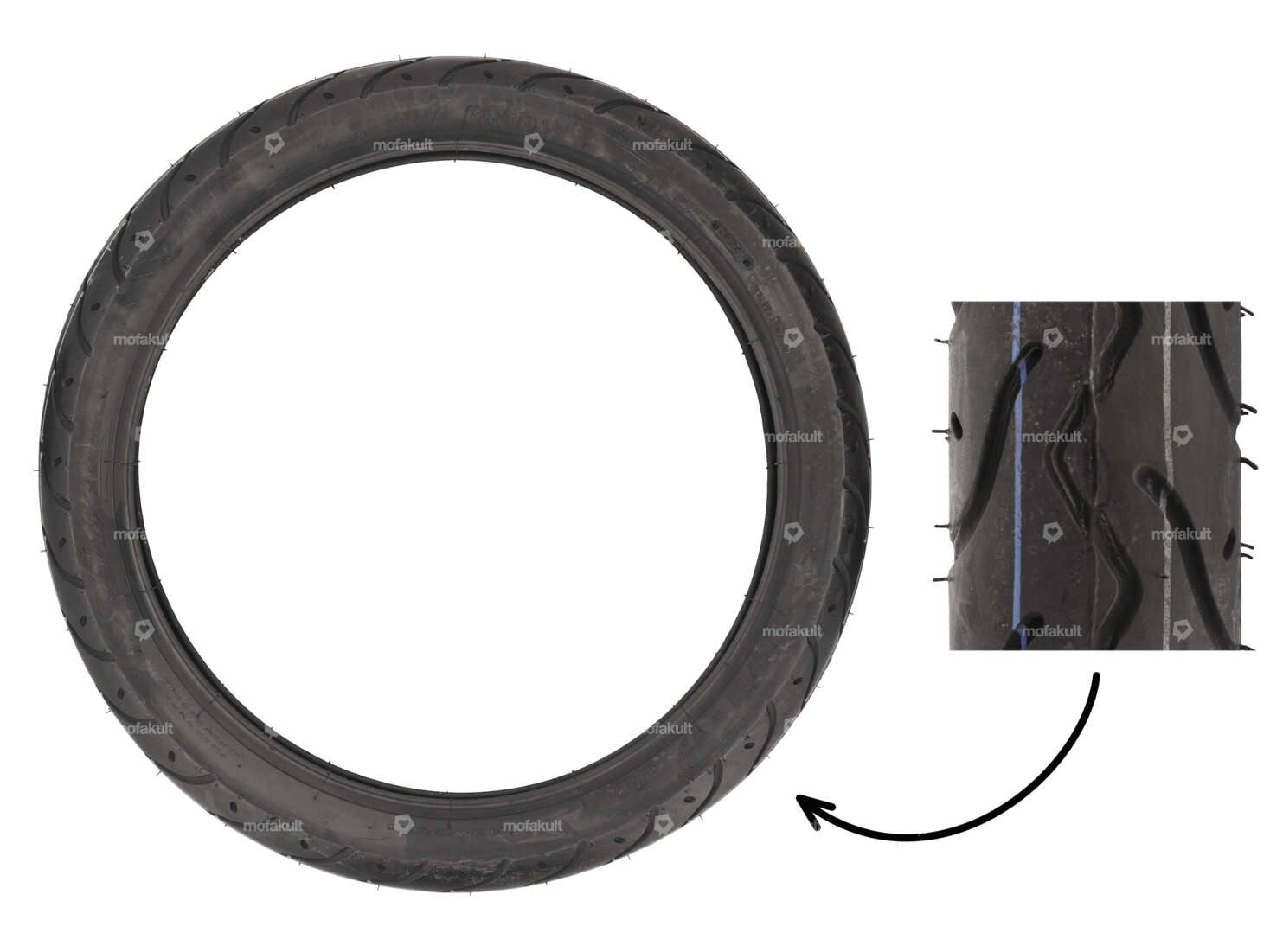 VeeRubber 2.50 x 17" tires VRM099 (V099) Semi-Slick | mofakult