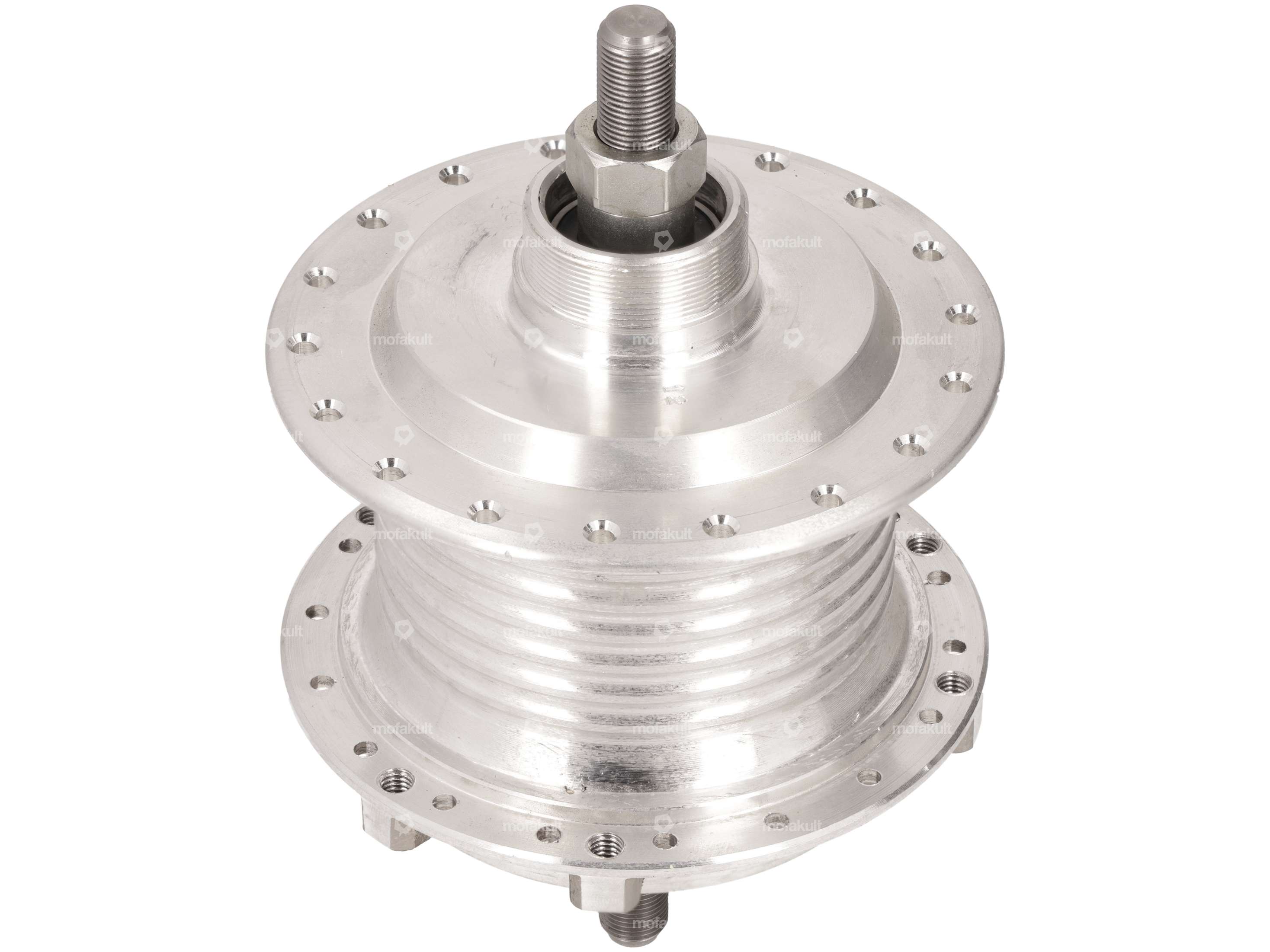 Mozzo ruota posteriore a raggi 36 fori con asse (qualità 1A) | Puch Maxi, X30 NG-2AH | mofakult