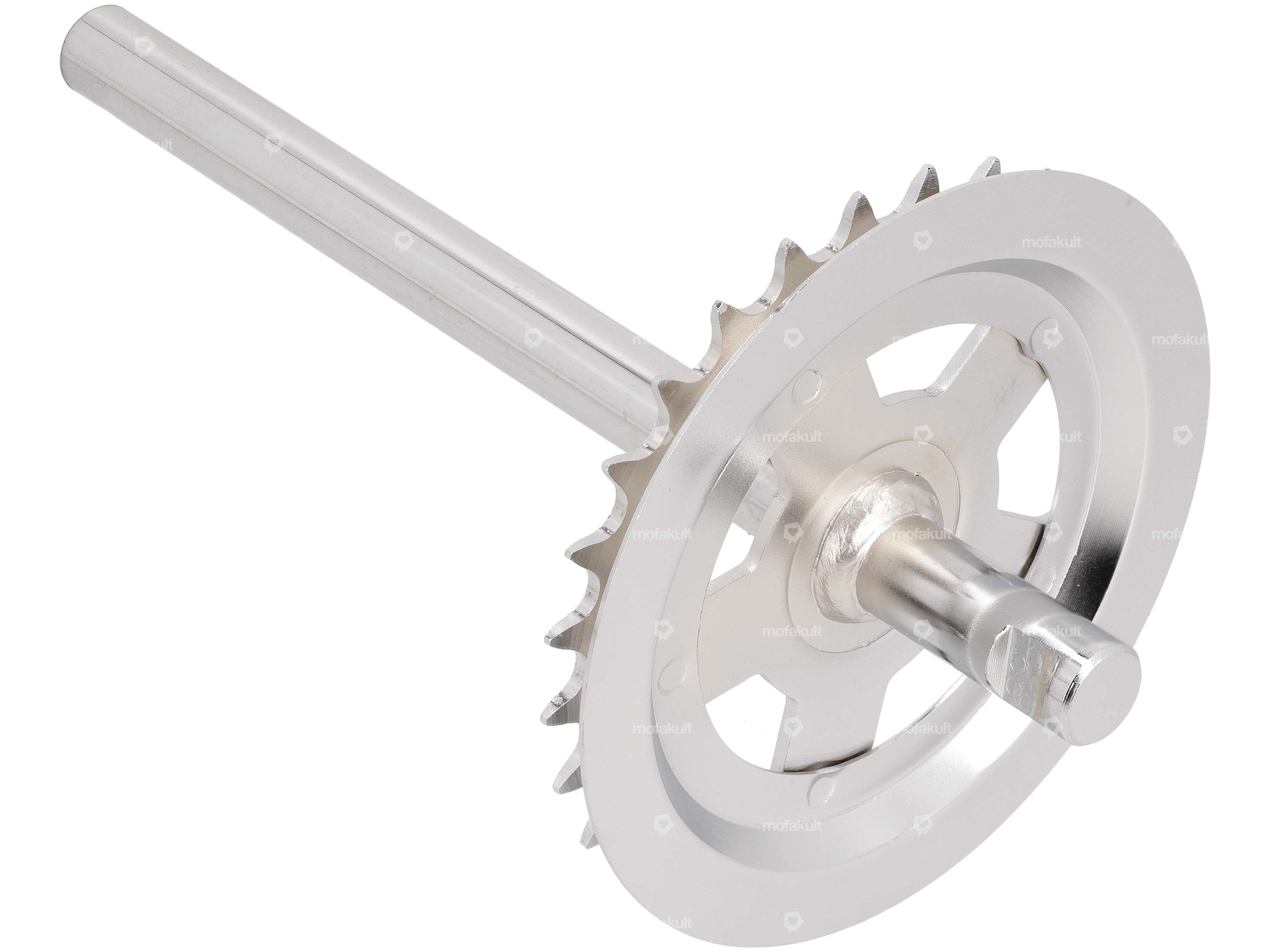 GPO pedal axle 28 T. keyway galvanized | Piaggio Ciao | mofakult