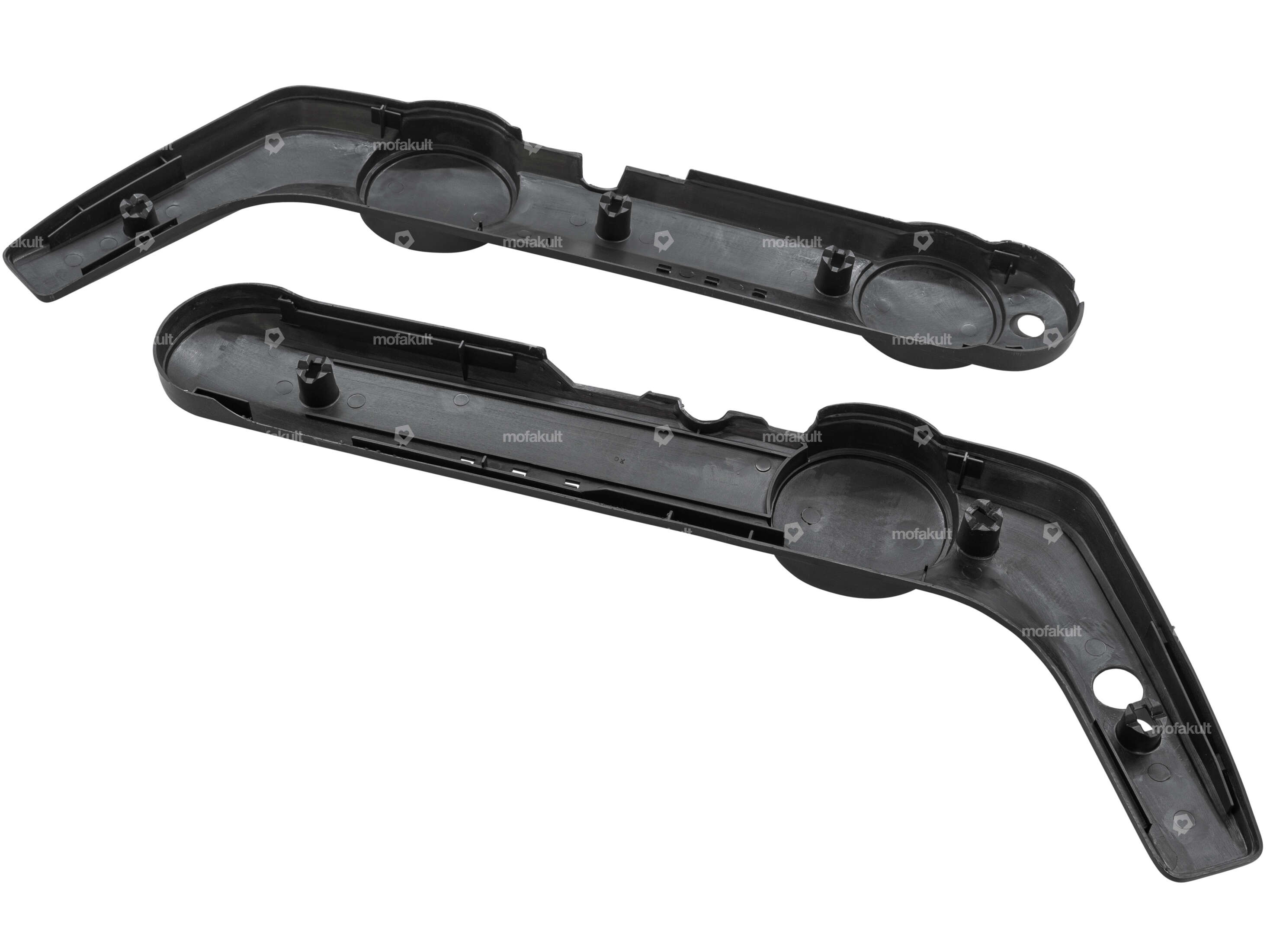 Seitenschützer schwarz kantig Mono | Piaggio Ciao | mofakult