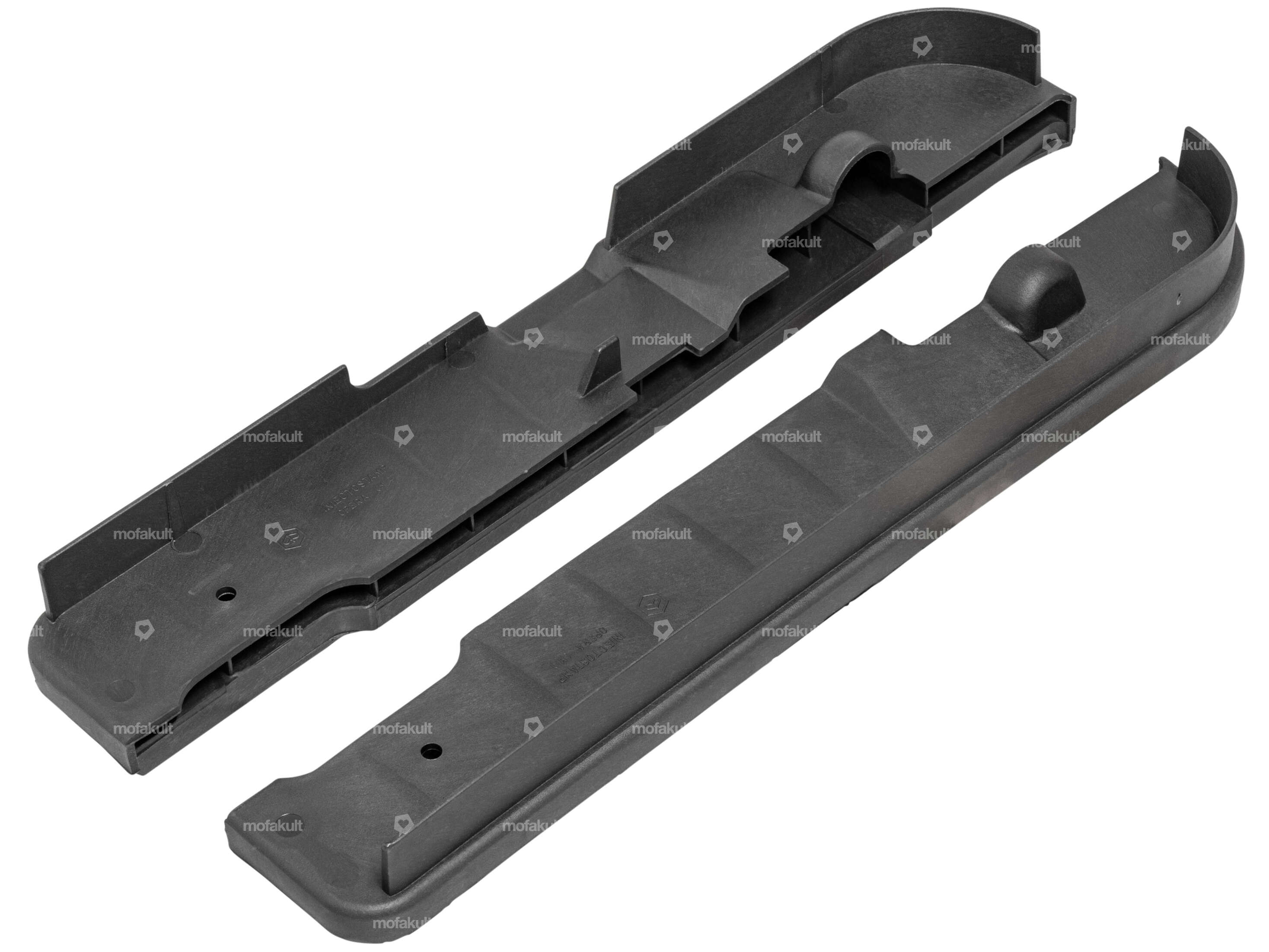 Set Rahmenverkleidung schwarz | Piaggio SI | mofakult