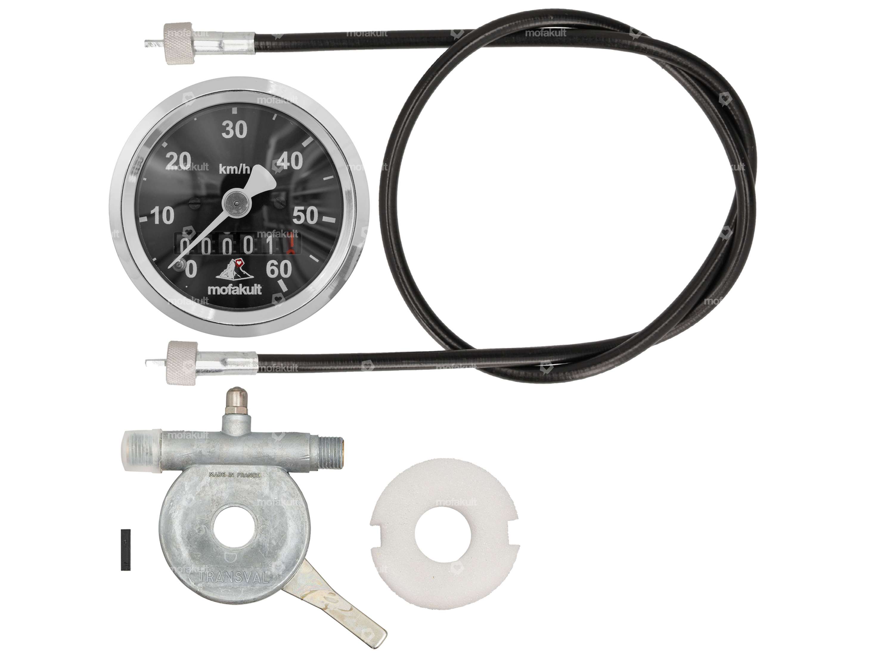 66HEROES Tacho-Set (Auswahl) 16" & 17" | Piaggio Ciao | mofakult