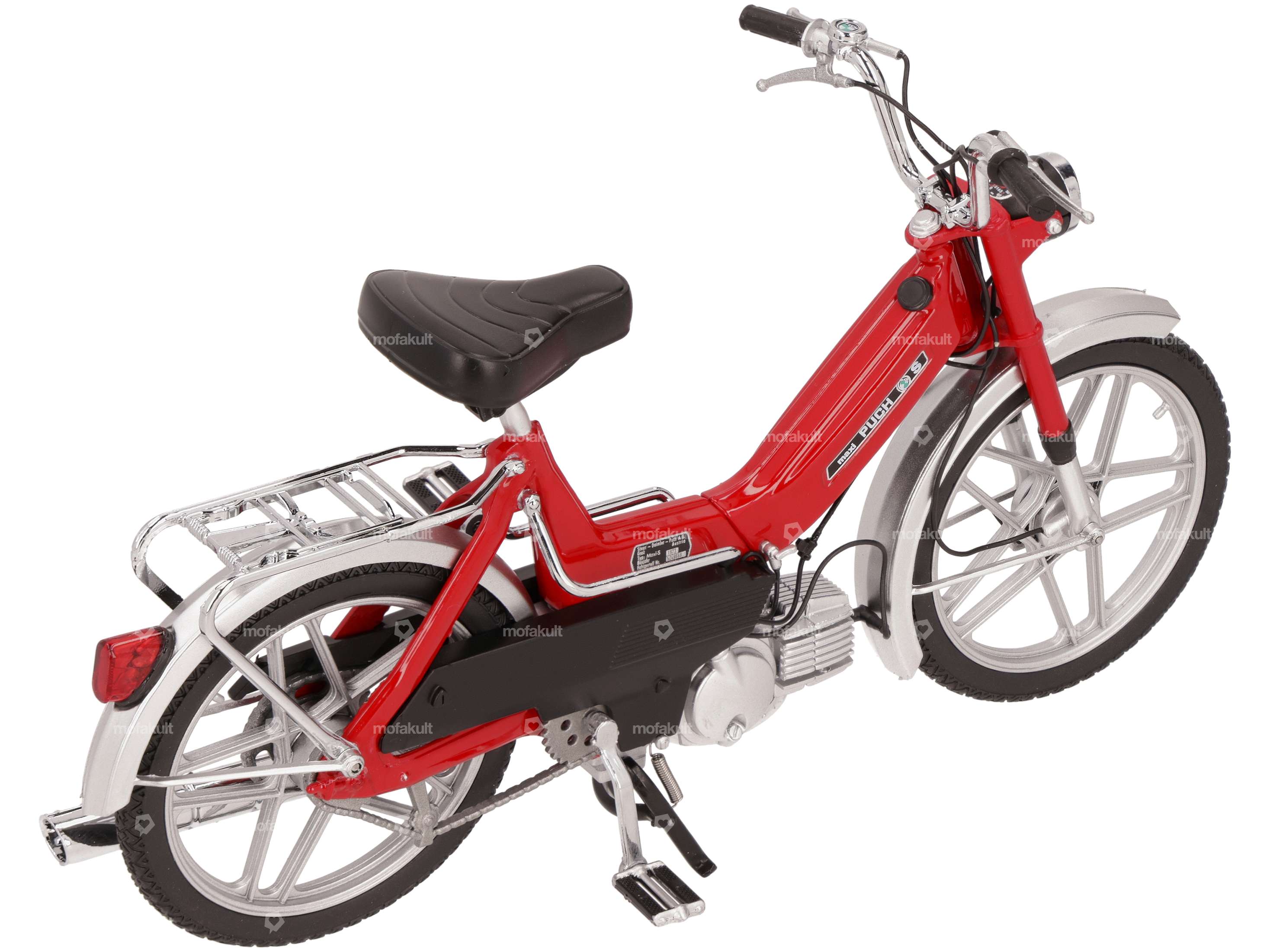 Puch Maxi N rot Miniatur Modell 1:10 (1A-Qualität) | mofakult