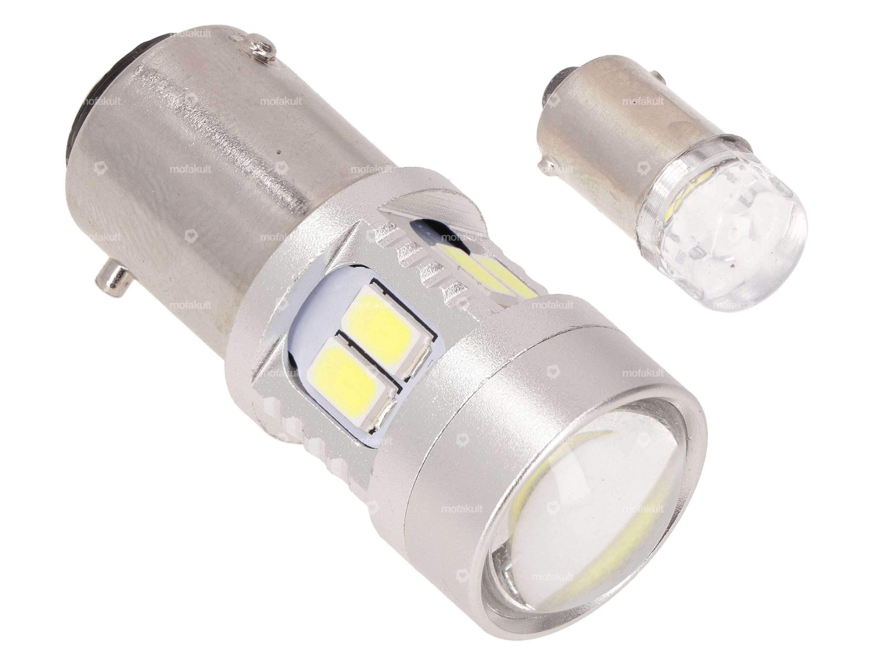 GPO 6V LED-Set (BAX15d) mit GPO Spannungsregler | Puch | mofakult