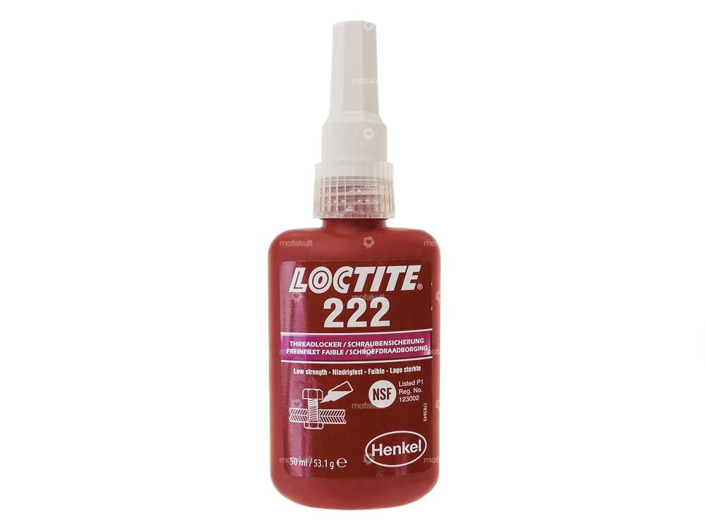Loctite 222 Low-strength threadlocker 50 ml | mofakult