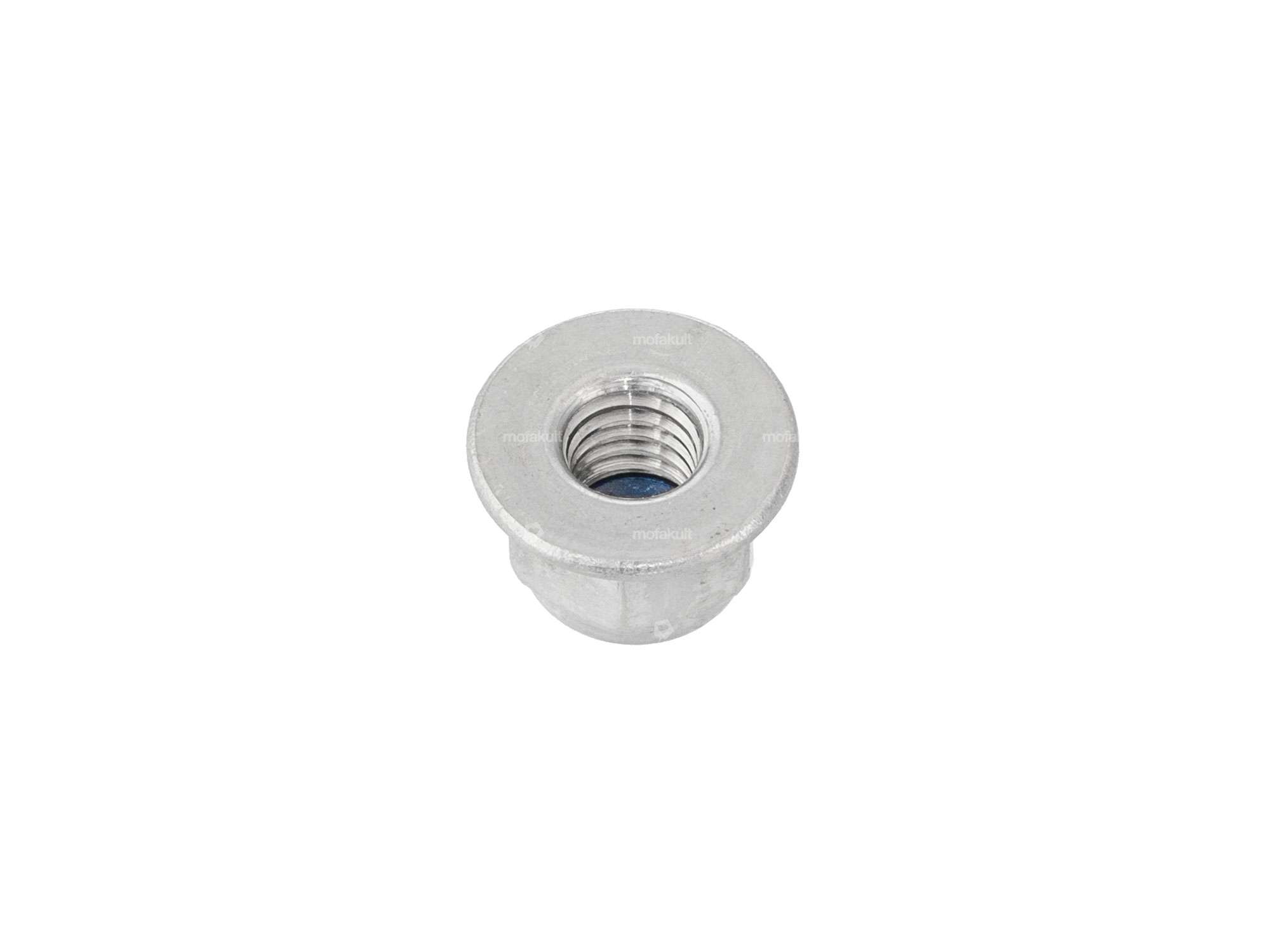 Flange nut M6 self-locking Inox | mofakult