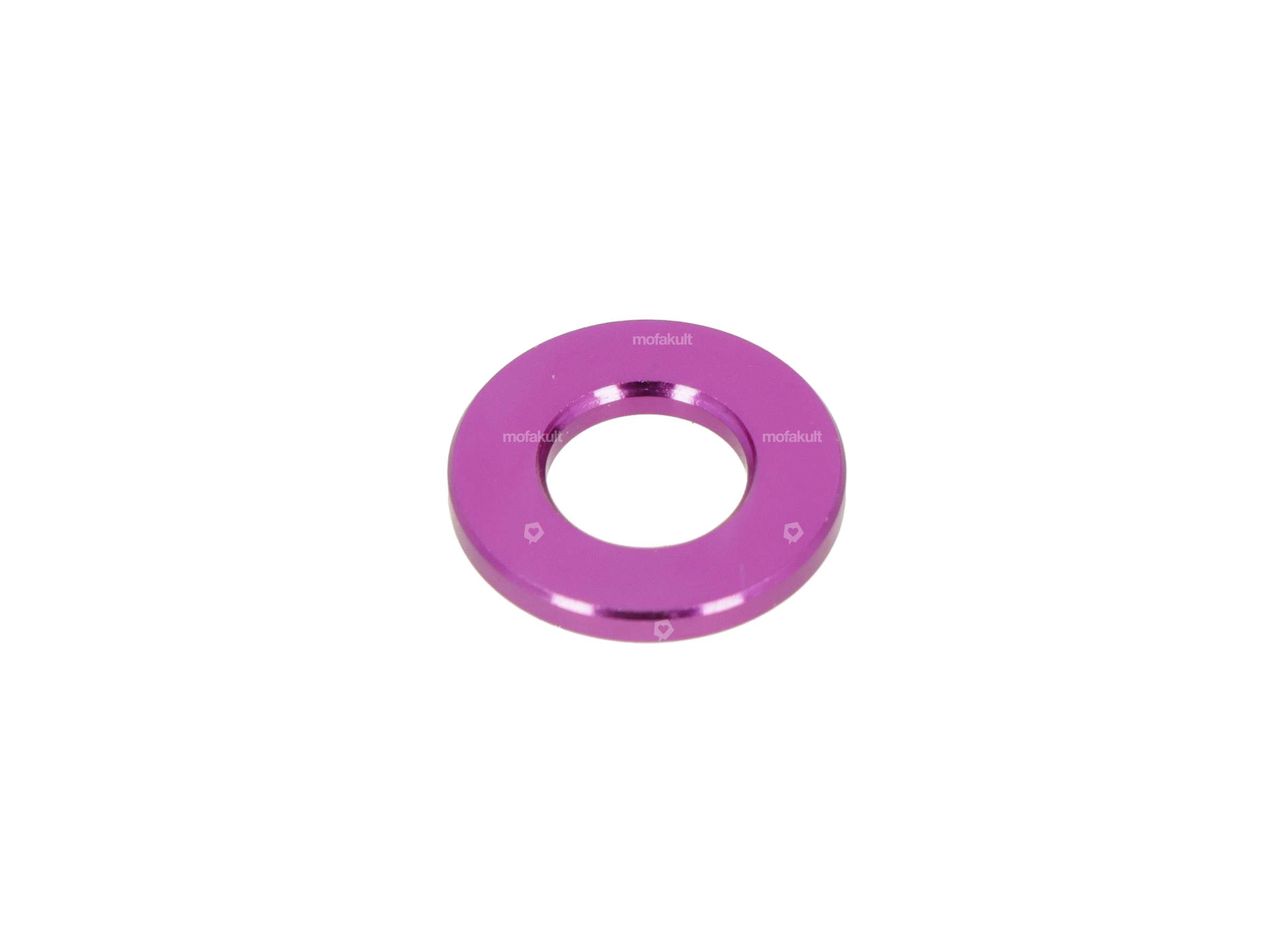 Washer M8 8/16/2 anodized aluminium purple | mofakult